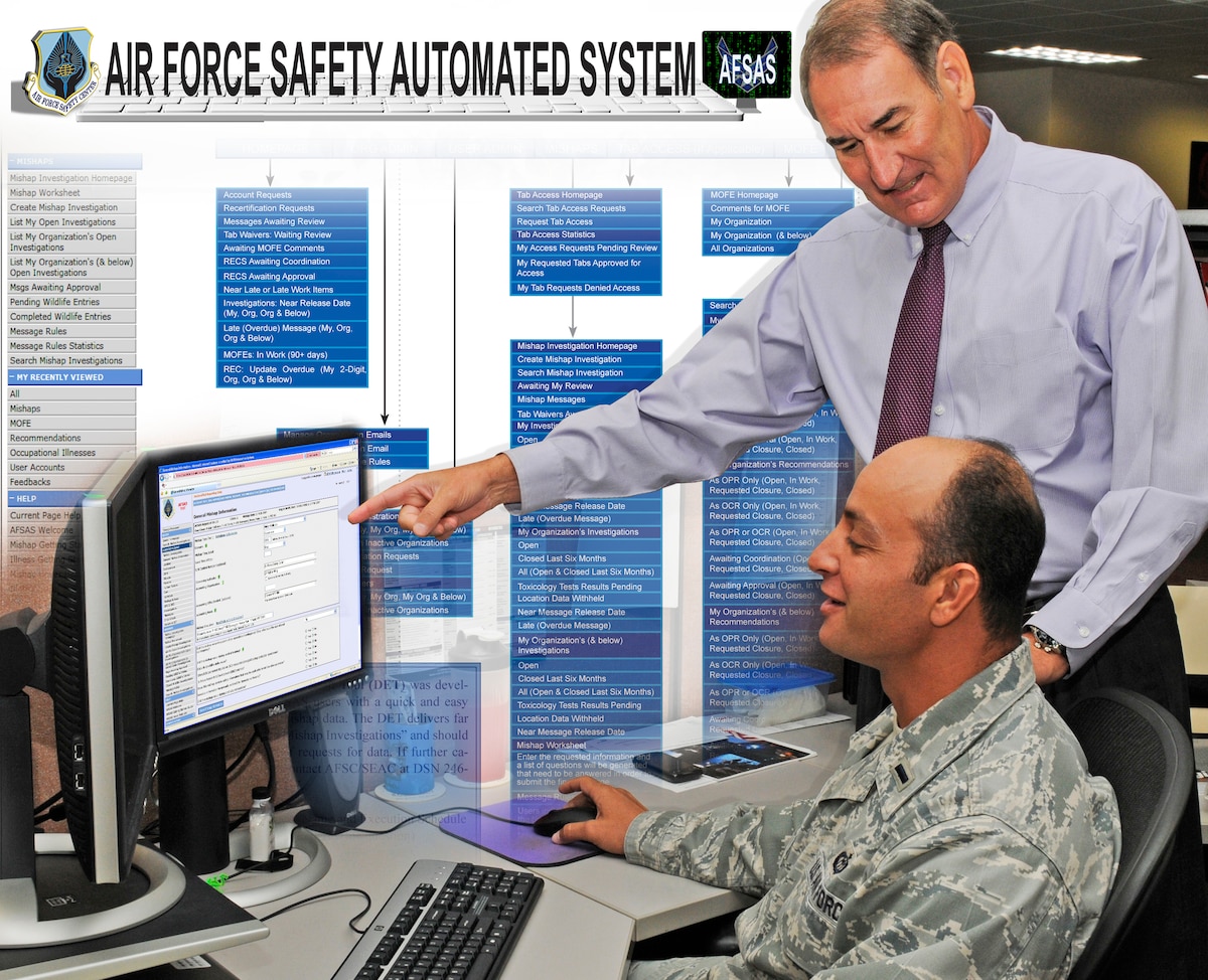 Air Force Safety Automated System vital to tracking, preventing mishaps ...