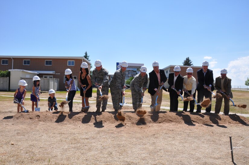 Warren members celebrate ceremonial groundbreaking > F.E. Warren Air ...