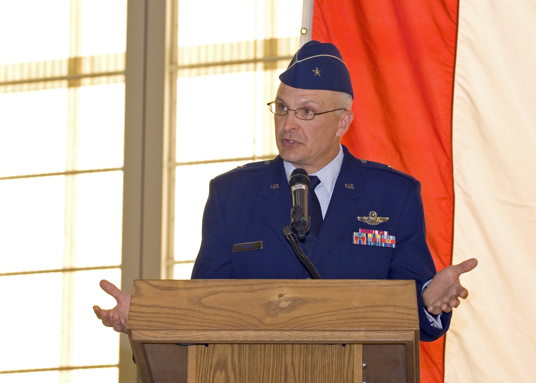 Brig. Gen. Bunch assumes command of AFFTC > Edwards Air Force Base > News