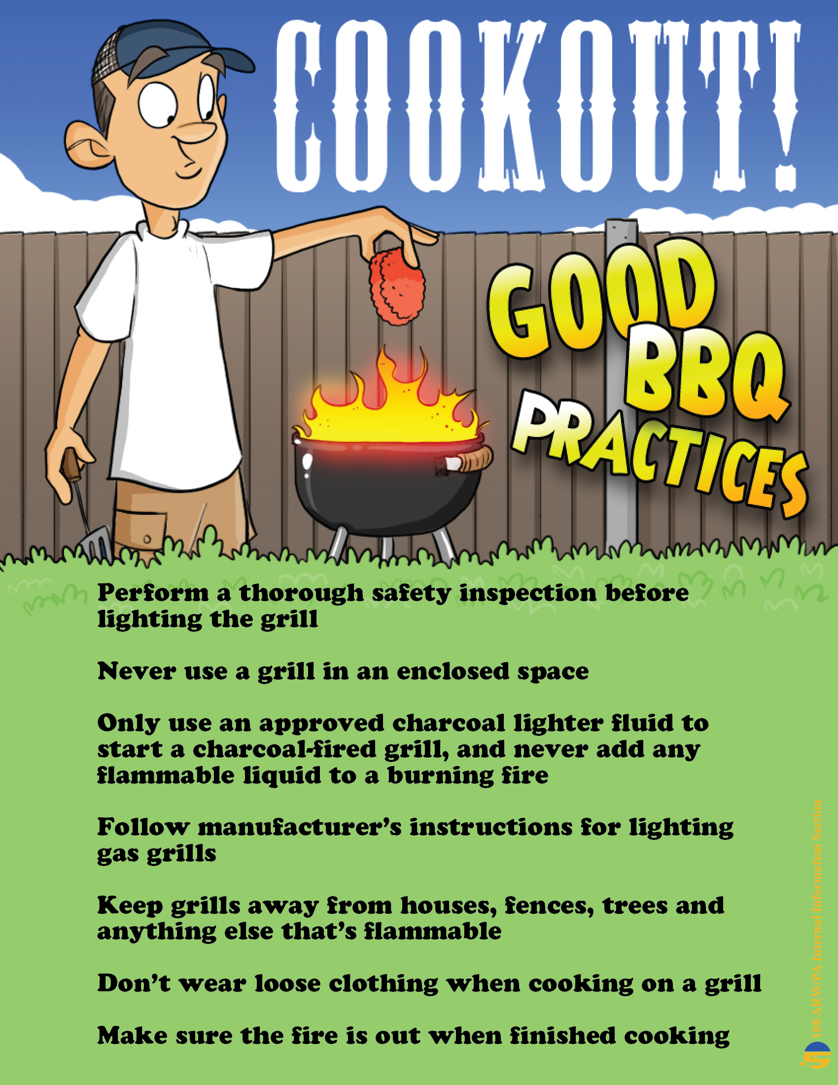 SAFETY FIRST Safe Summer Cookin U S Air Forces In Europe Air