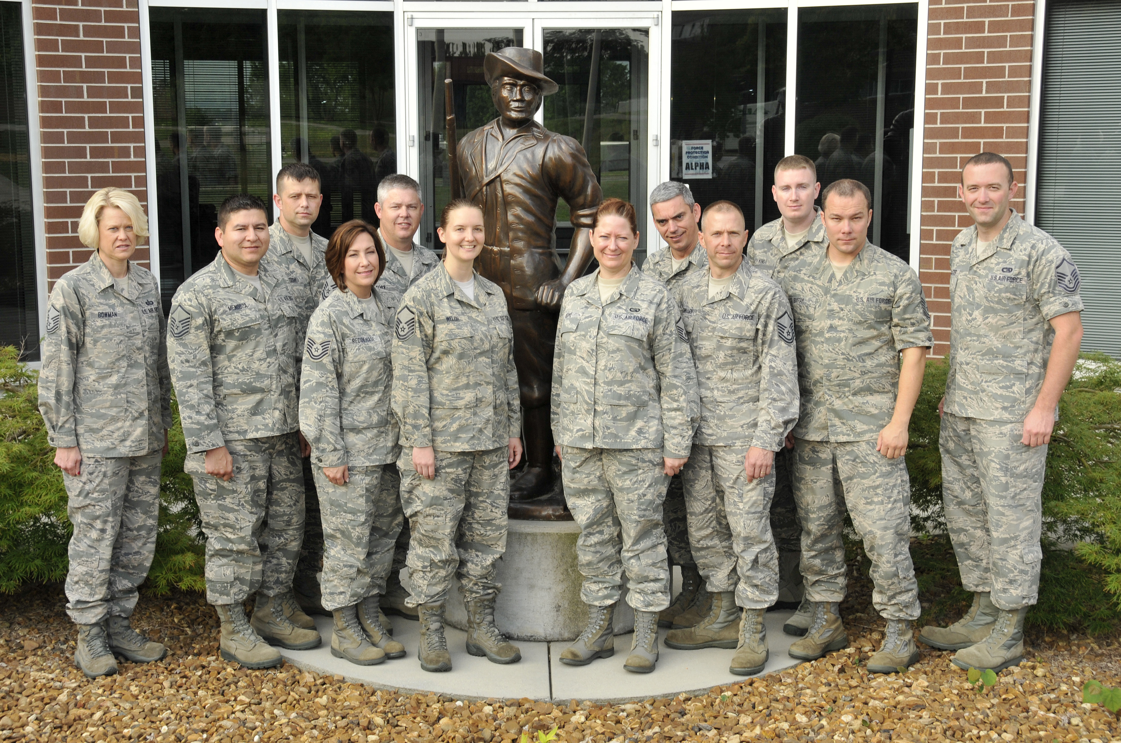 10 graduate Air National Guard Recruiting and Retention Course 2012-4