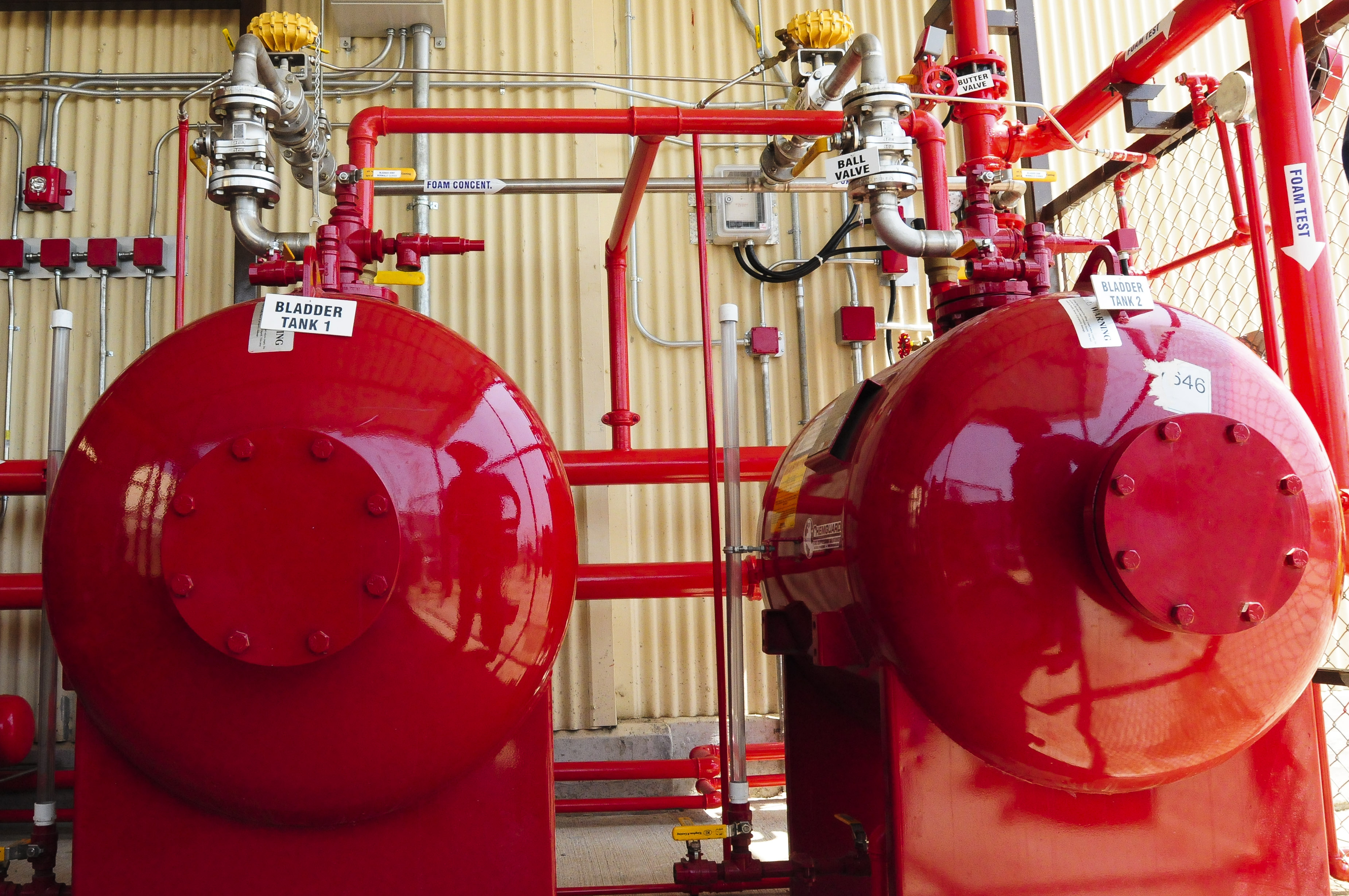 39th CES tests new fire suppression system > U.S. Air Forces in Europe ...