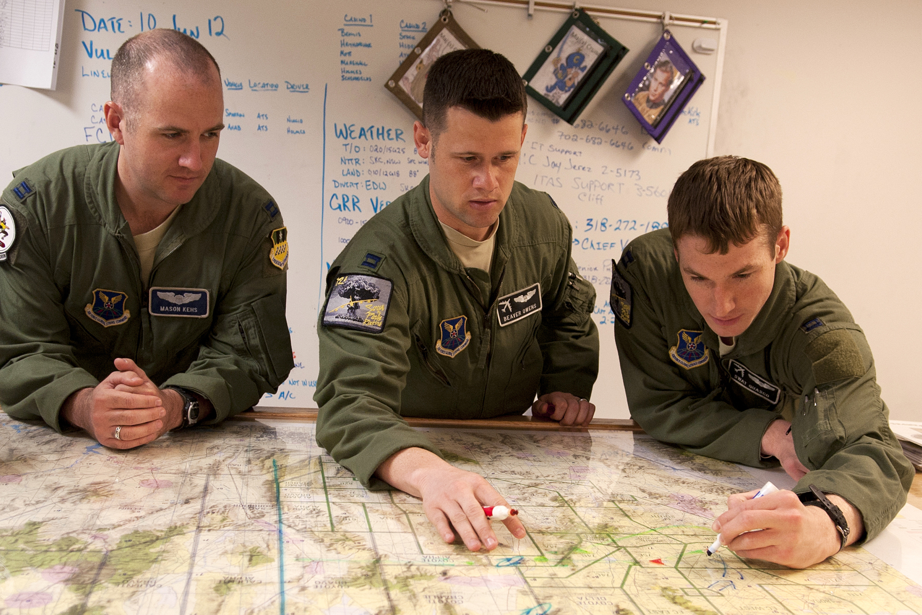 Total Force Package graduates Weapons Officers