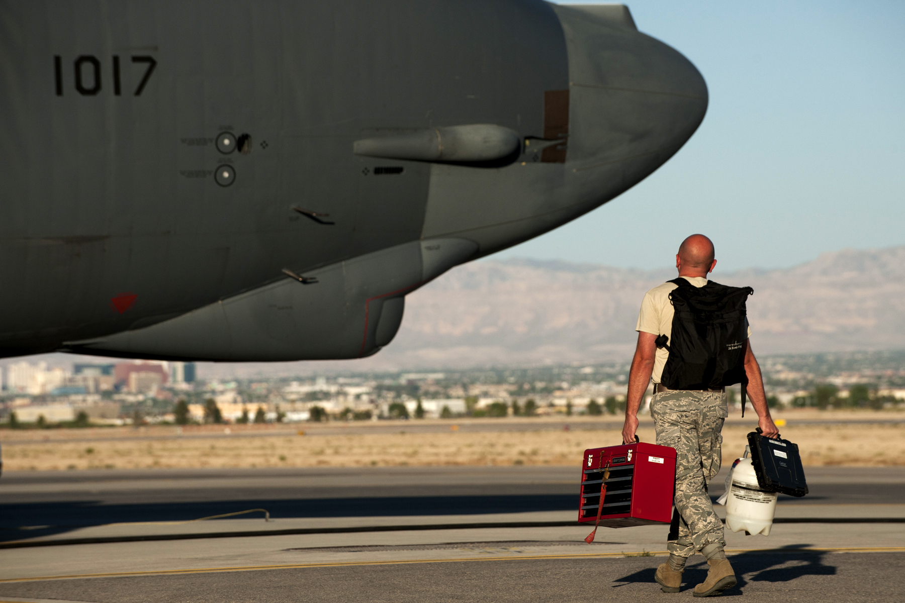 Total Force Package graduates Weapons Officers
