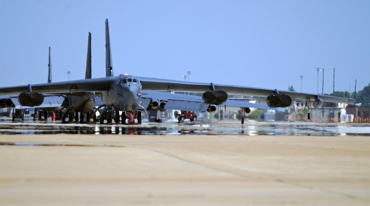 Sizzling B-52 > Barksdale Air Force Base > Display