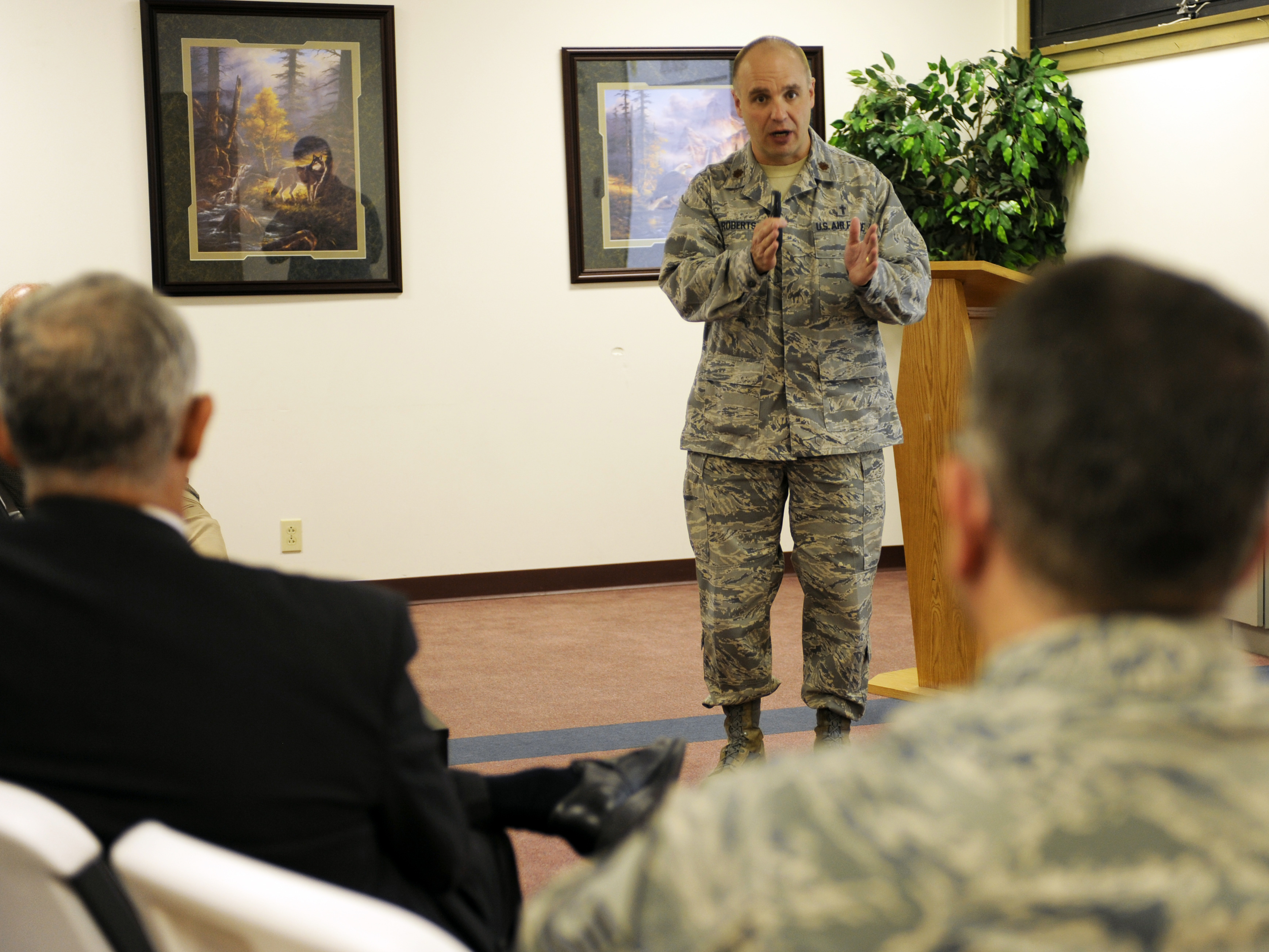 Local clergy team up with chaplains to meet spiritual needs > Ellsworth ...