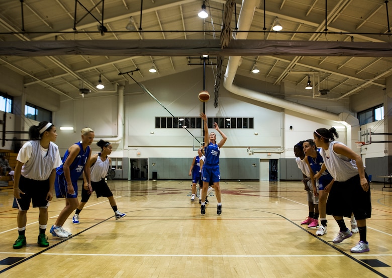 RAF basketball team shoots for teamwork > Hurlburt Field > Display