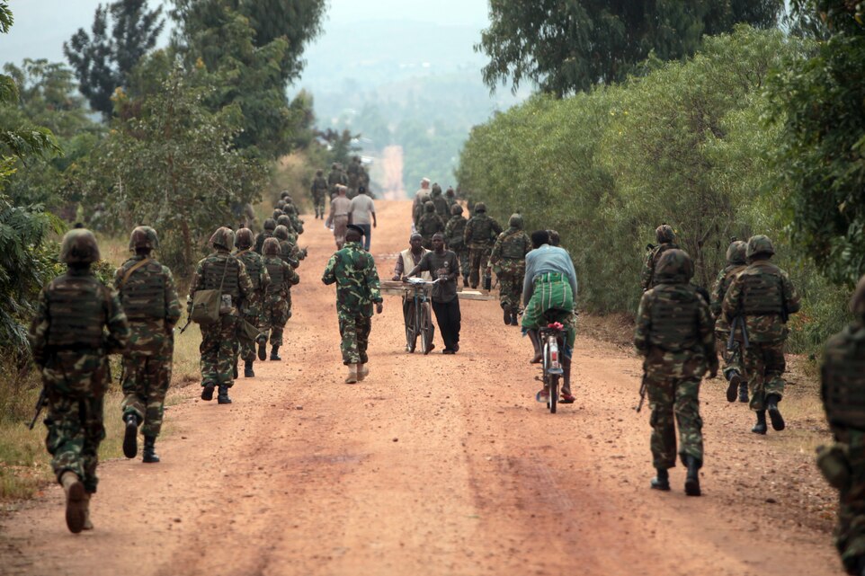 Burundi National Defense Force forms an engineer unit with help from SP ...