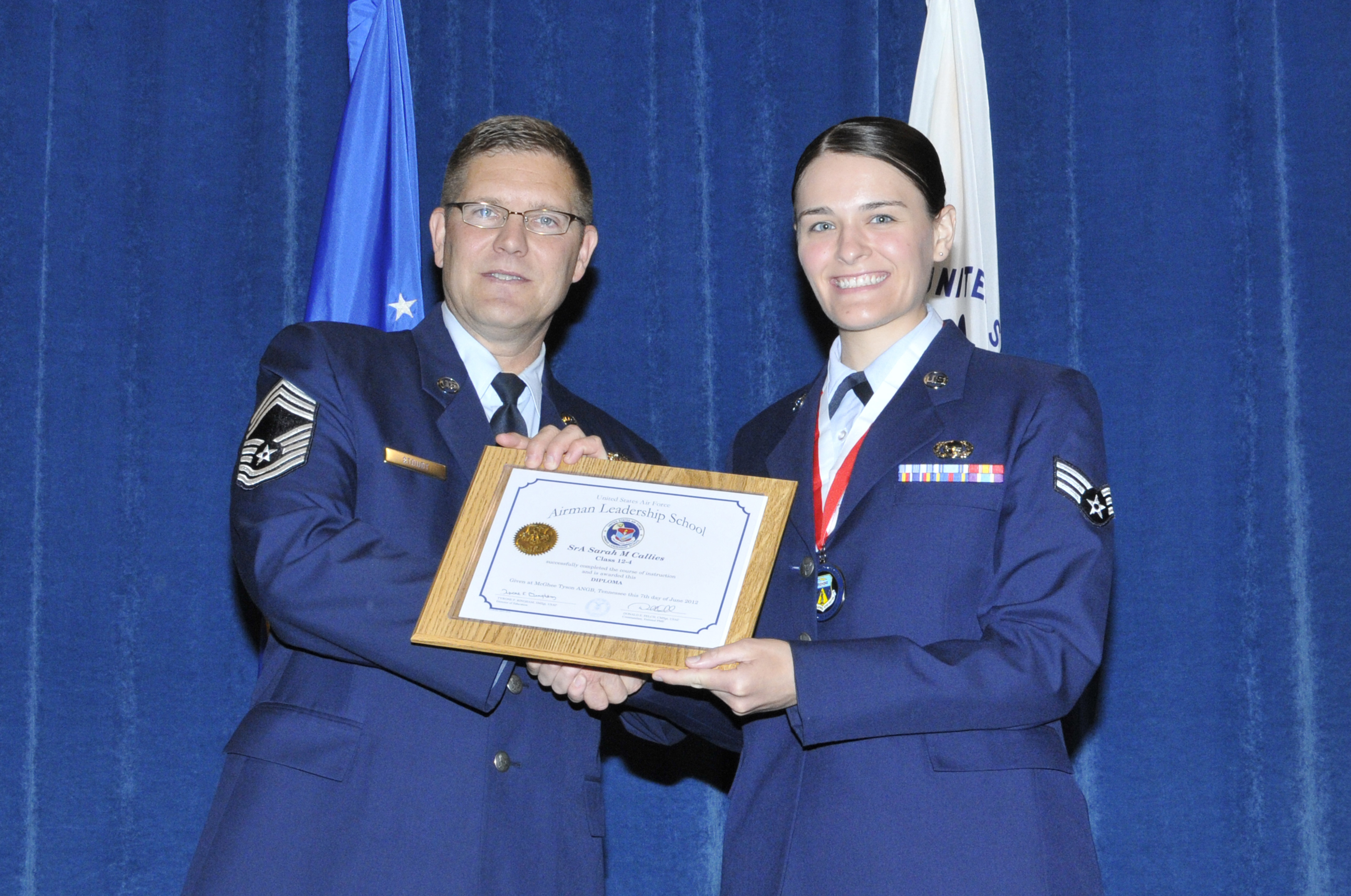 ALS Class 12-4 distinguished graduate