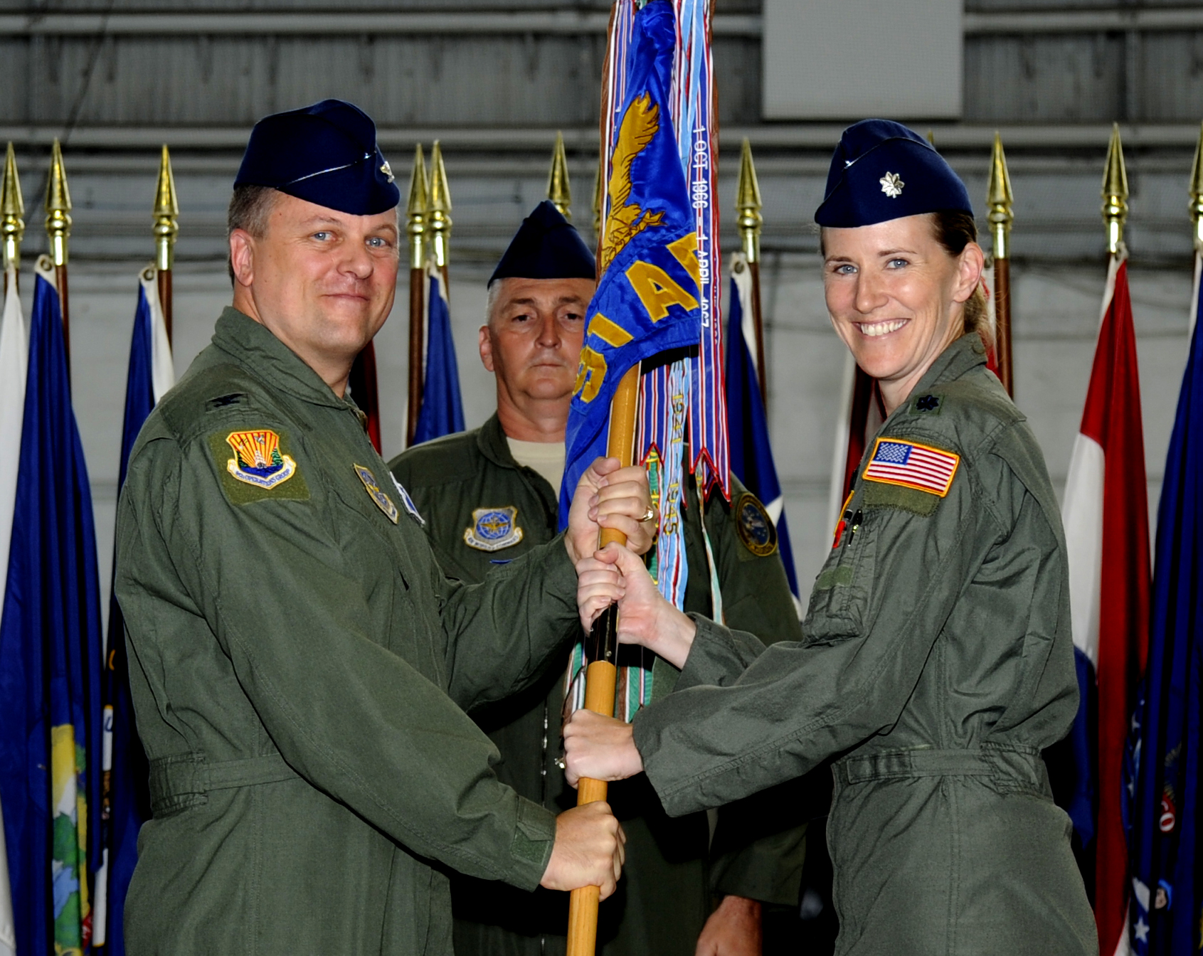 91st Air Refueling Squadron Change Of Command