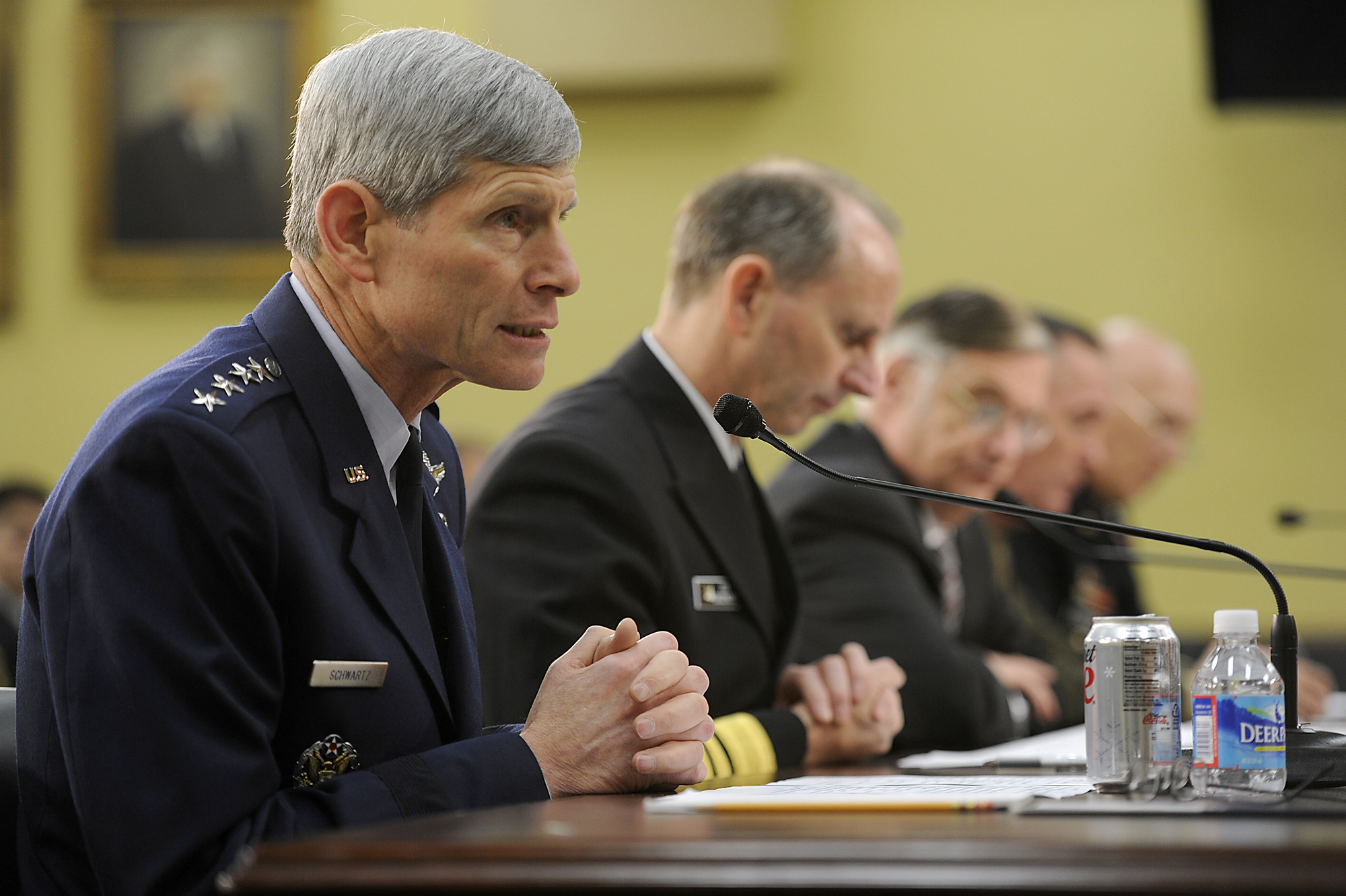 CSAF testifies for House Appropriations Committee