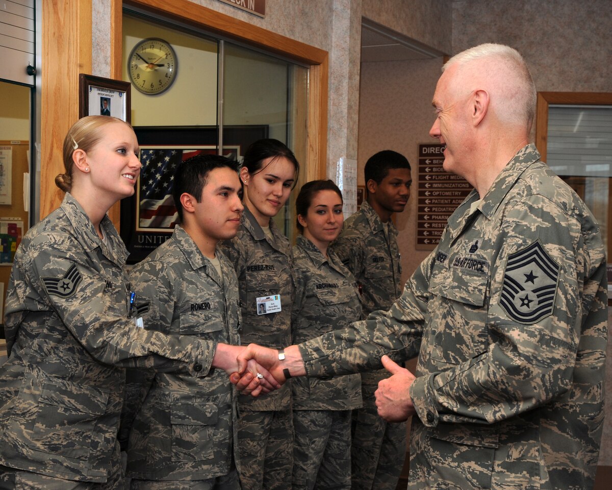 AMC command chief visits Grand Forks AFB > Grand Forks Air Force Base ...