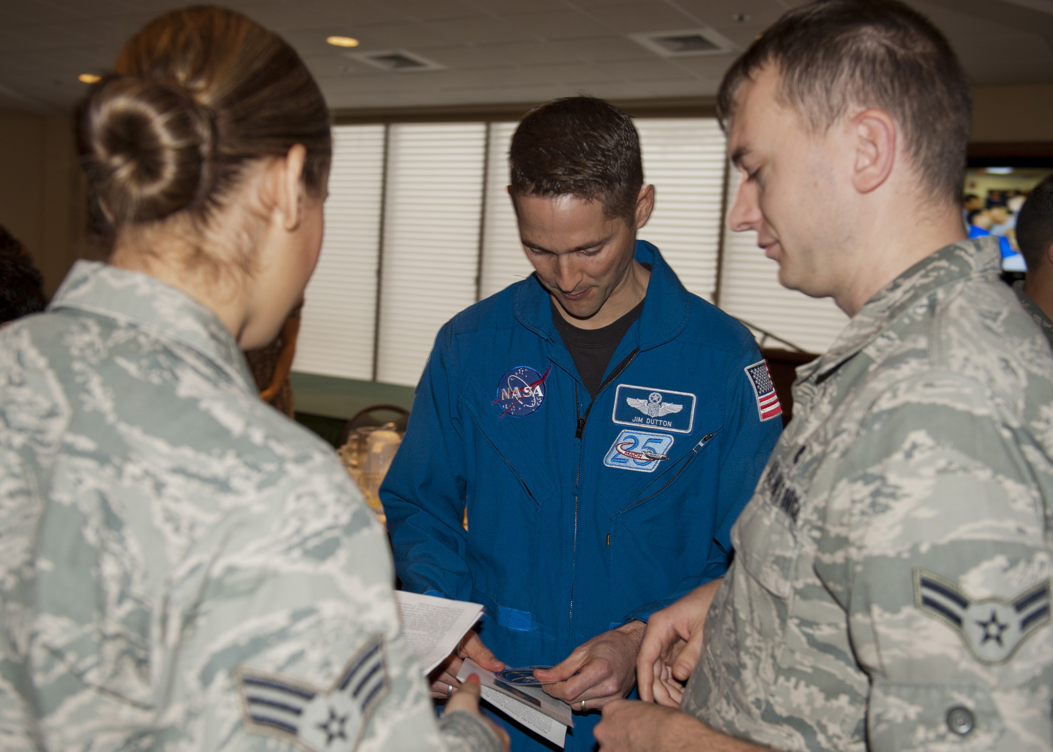 Astronaut gives other-Earthly perspective at prayer breakfast > Eglin ...