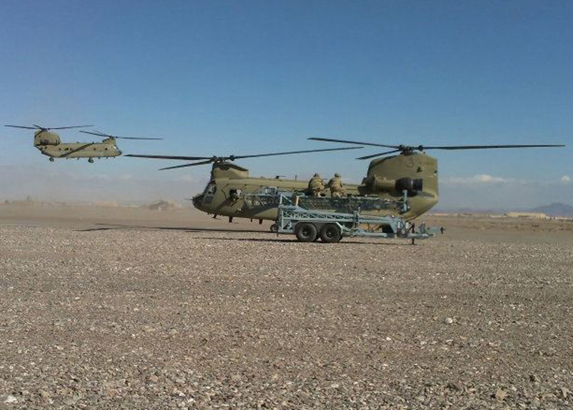 Afghan base security upgraded via sling load > U.S. Air Forces Central ...