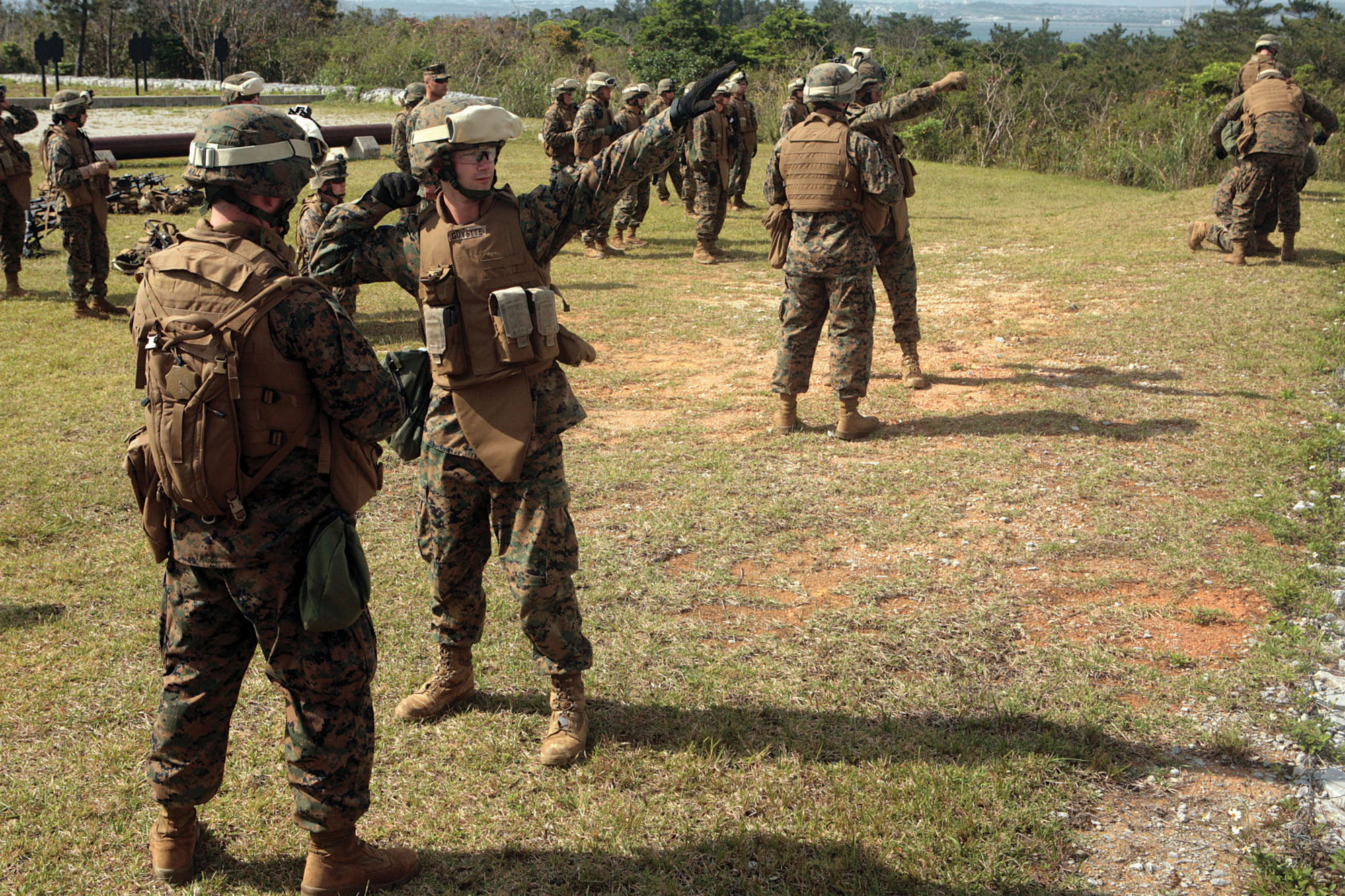 Battle Color Detachment visits Marine Corps Logistics Base Barstow ...