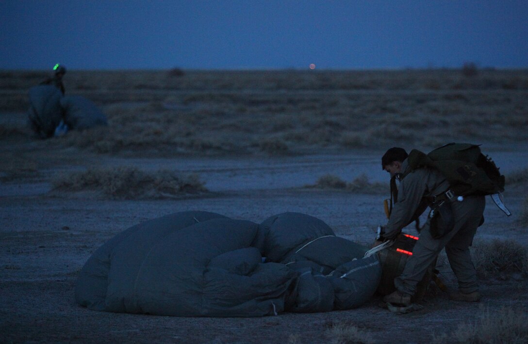 Marines with U.S. Marine Corps Forces, Special Operations Command, pack ...