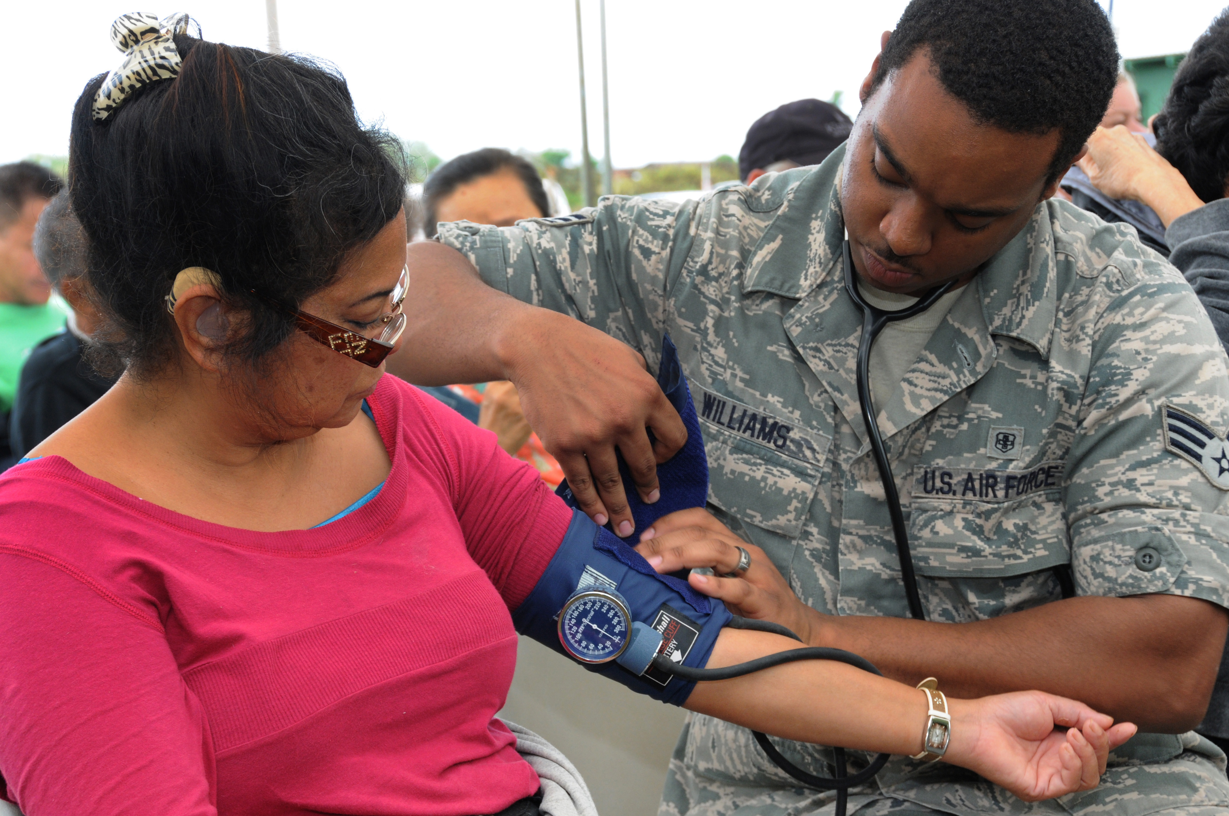 Senior Airman Malcolm Williams, 113th Medical Group, DC Air National ...