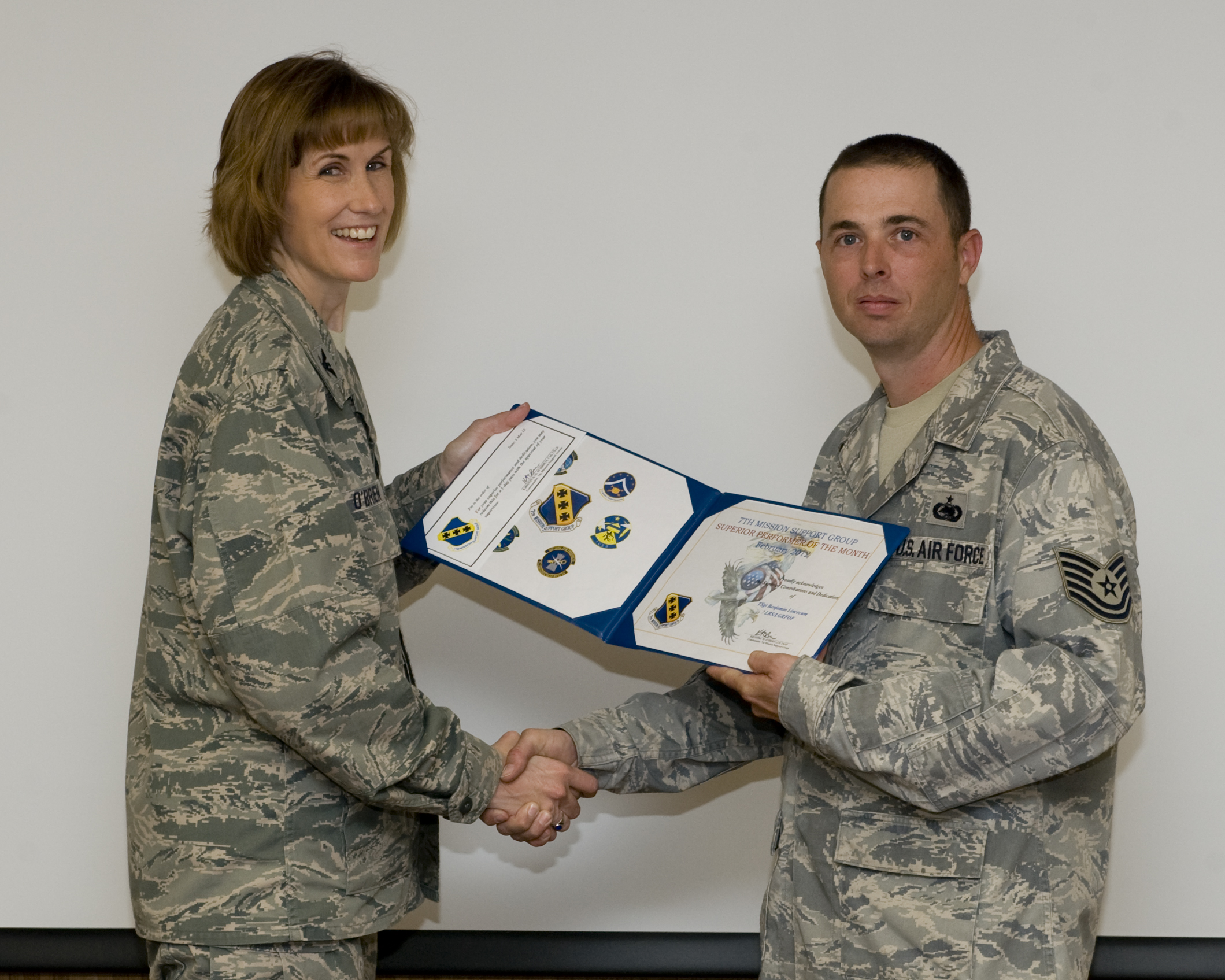 February superior performers honored by leadership