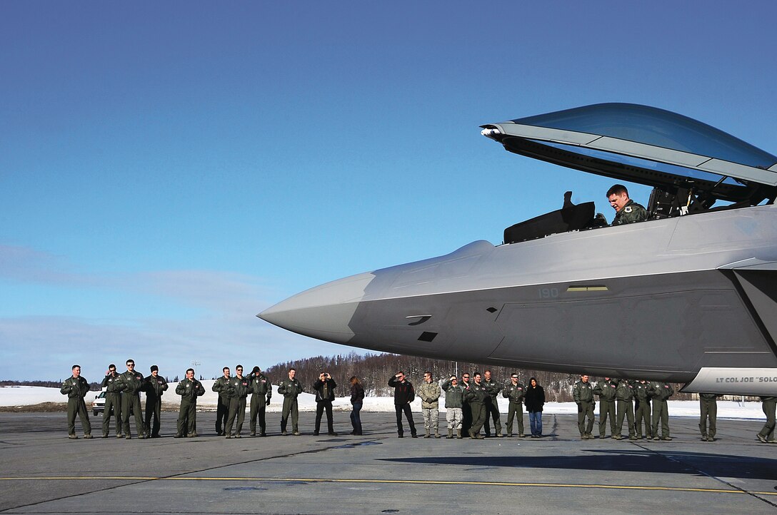 Flagship: 90th Fighter Squadron receives new F-22