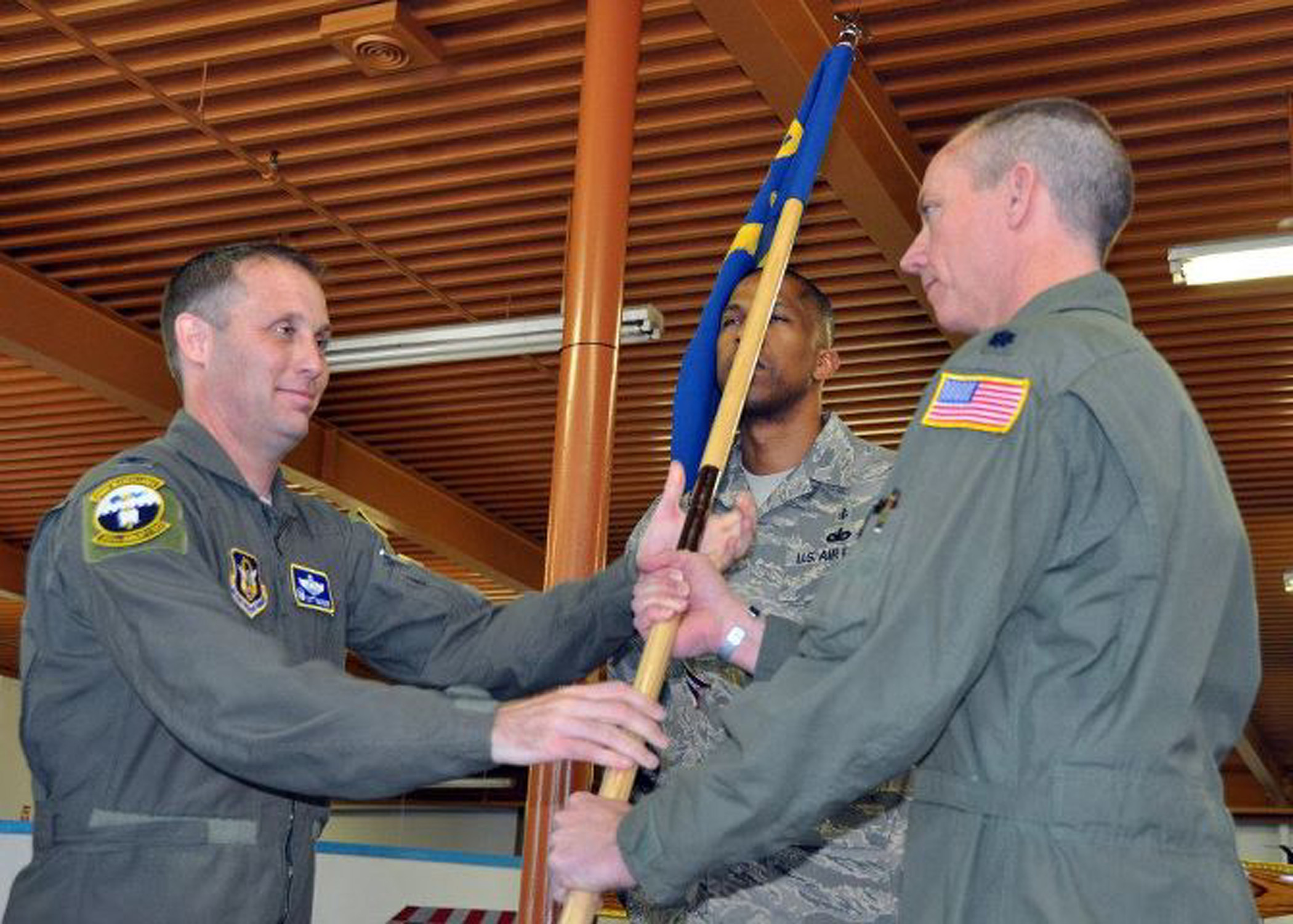 312th Airlift Squadron hold change of command ceremony > 349th Air ...