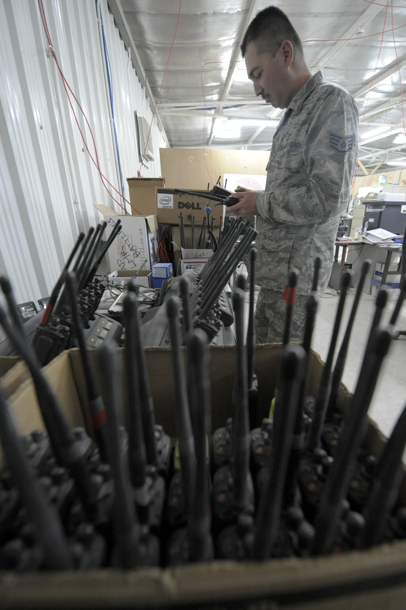 Desktop doctors: 332nd ECS Ops flight brings computers back to life > U ...