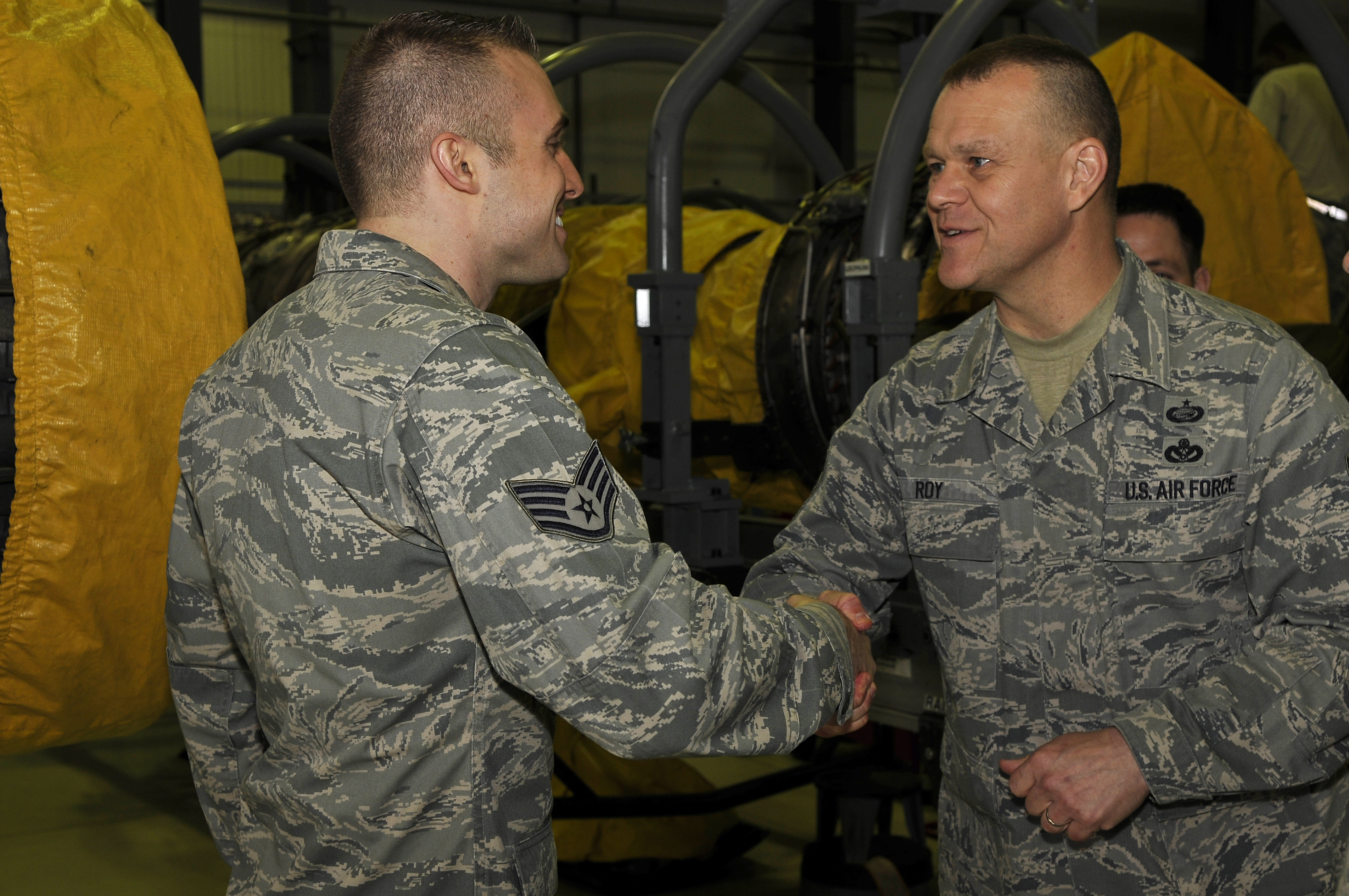 CMSAF Roy visits 48th FW > Air Force > Article Display