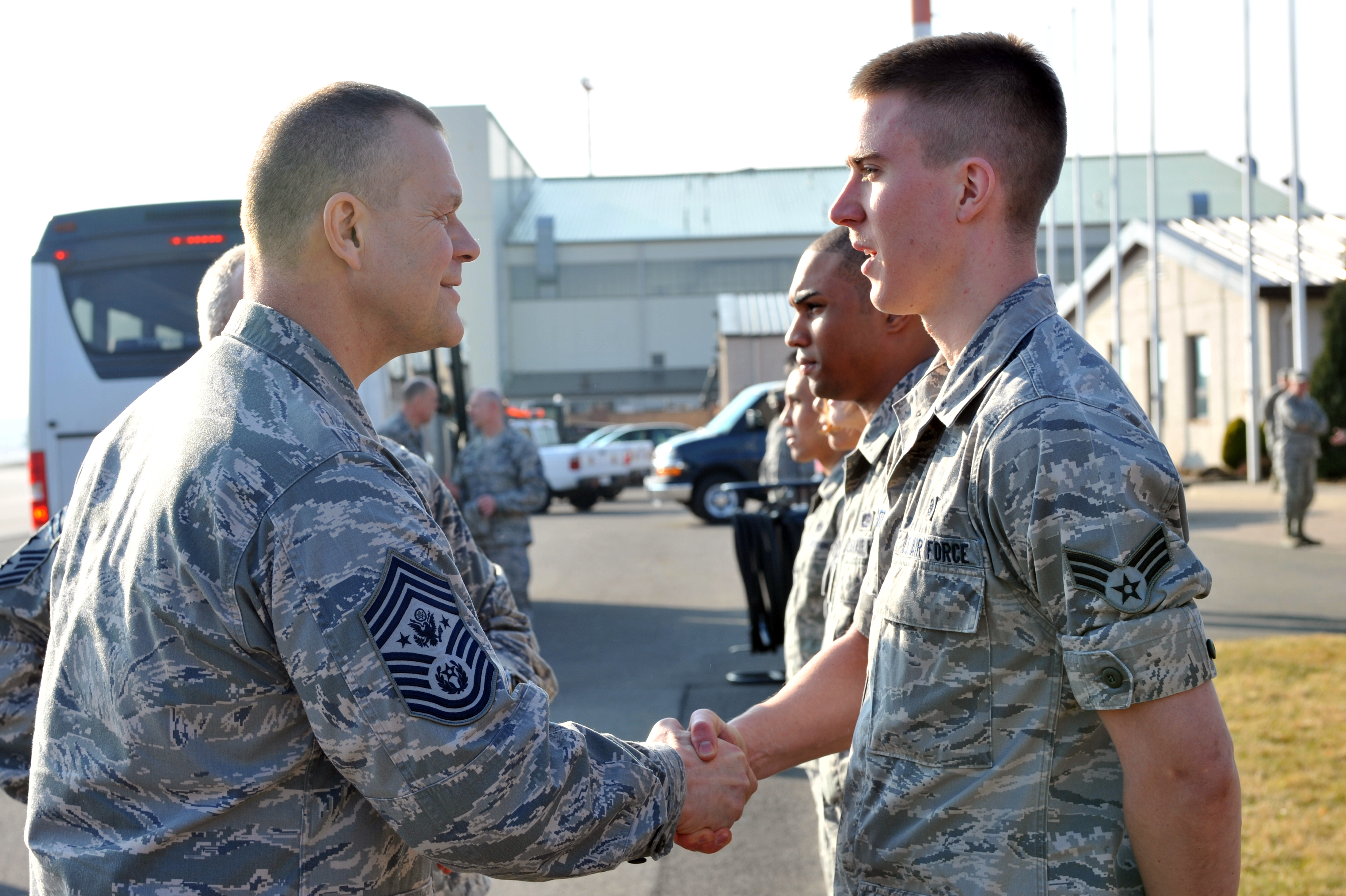 CMSAF Roy visits Ramstein > Air Force > Article Display
