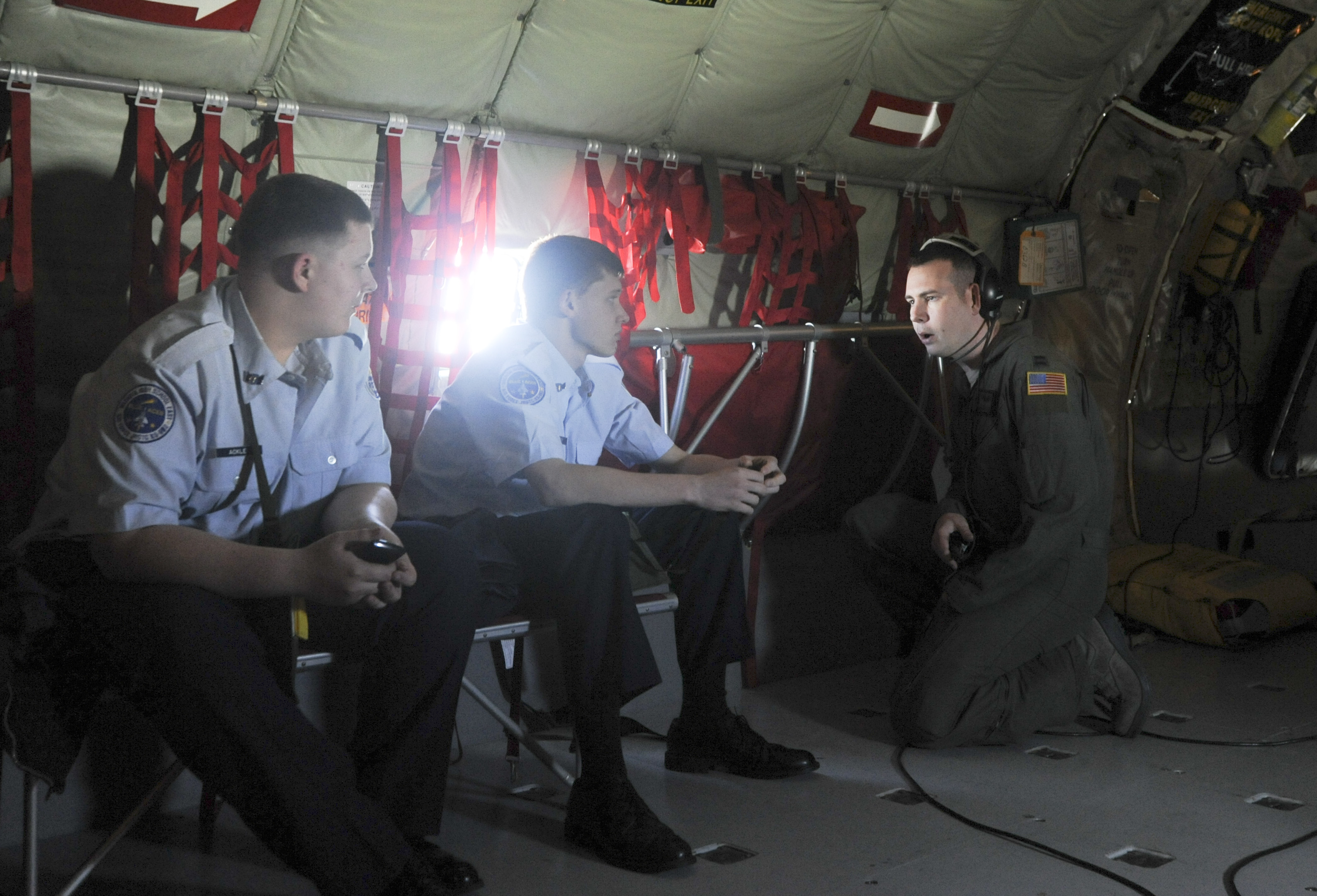 Cadets fly with McConnell Airmen > Air Mobility Command > Article Display