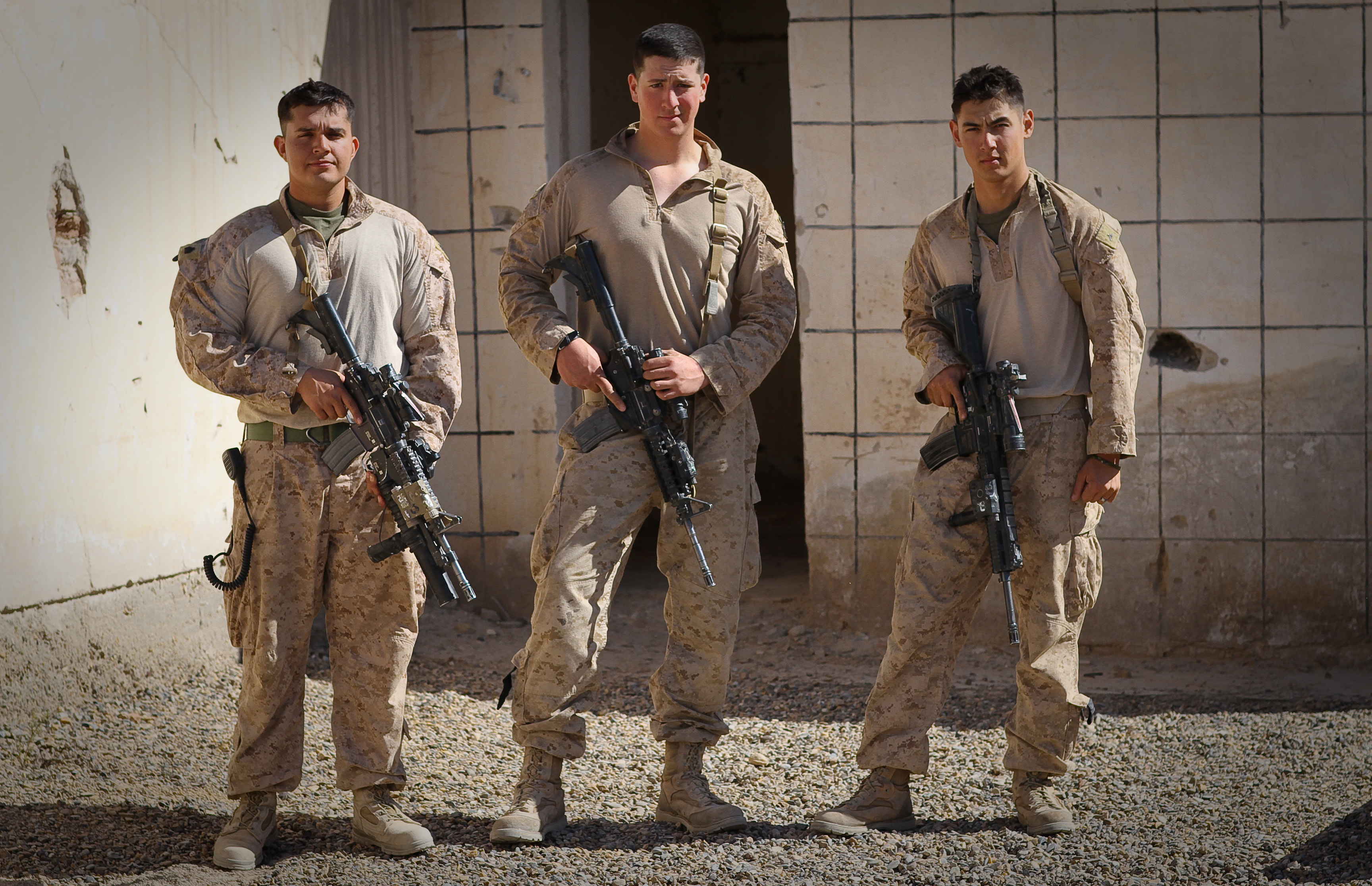Marines choose brotherhood over personal safety, Afghanistan police ...