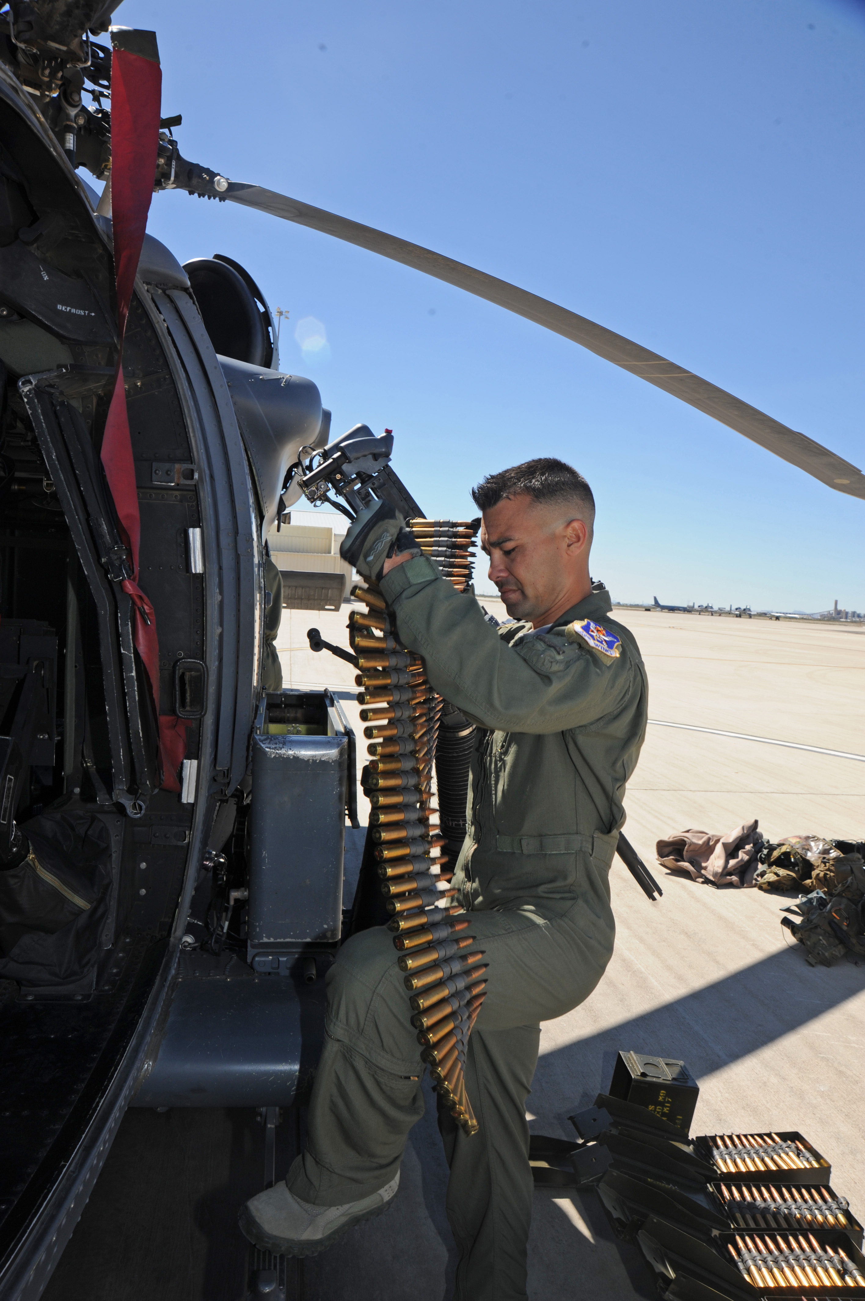 55th Rescue Squadron takes flight