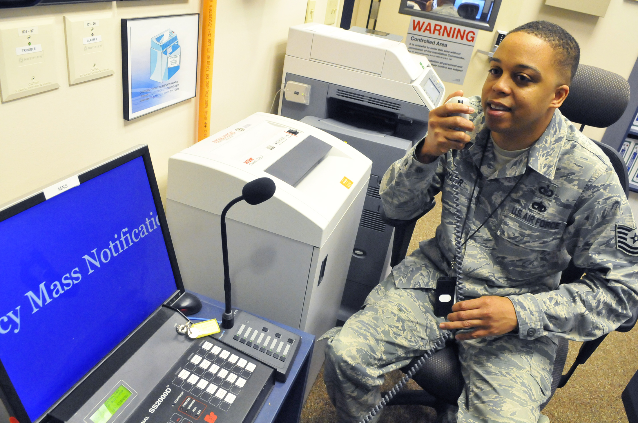 Mass notification comes through loud and clear > Robins Air Force Base ...