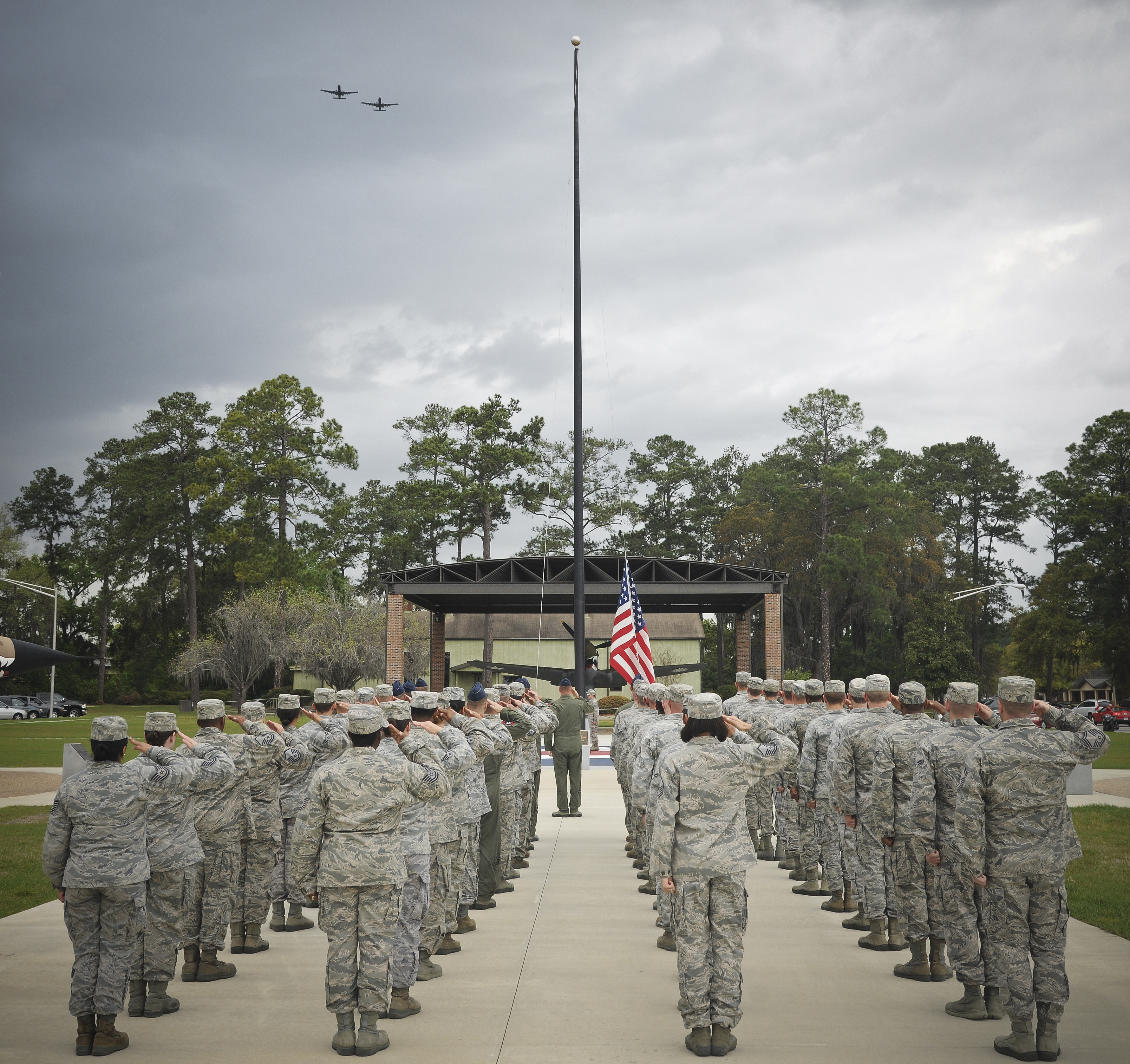 23d Fighter Group leads retreat ceremony > Moody Air Force Base ...