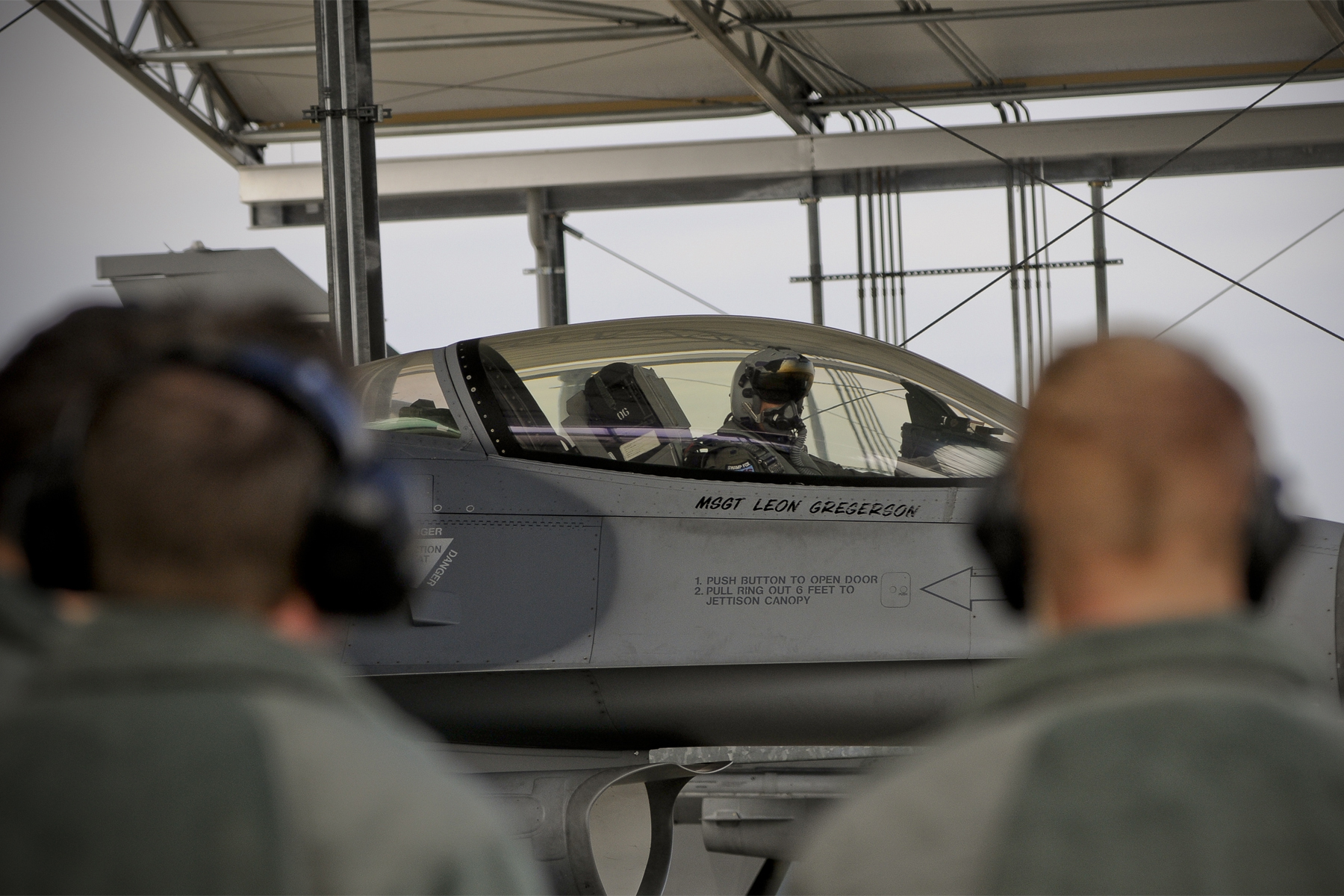 Flightline operations at McEntire Joint National Guard Base