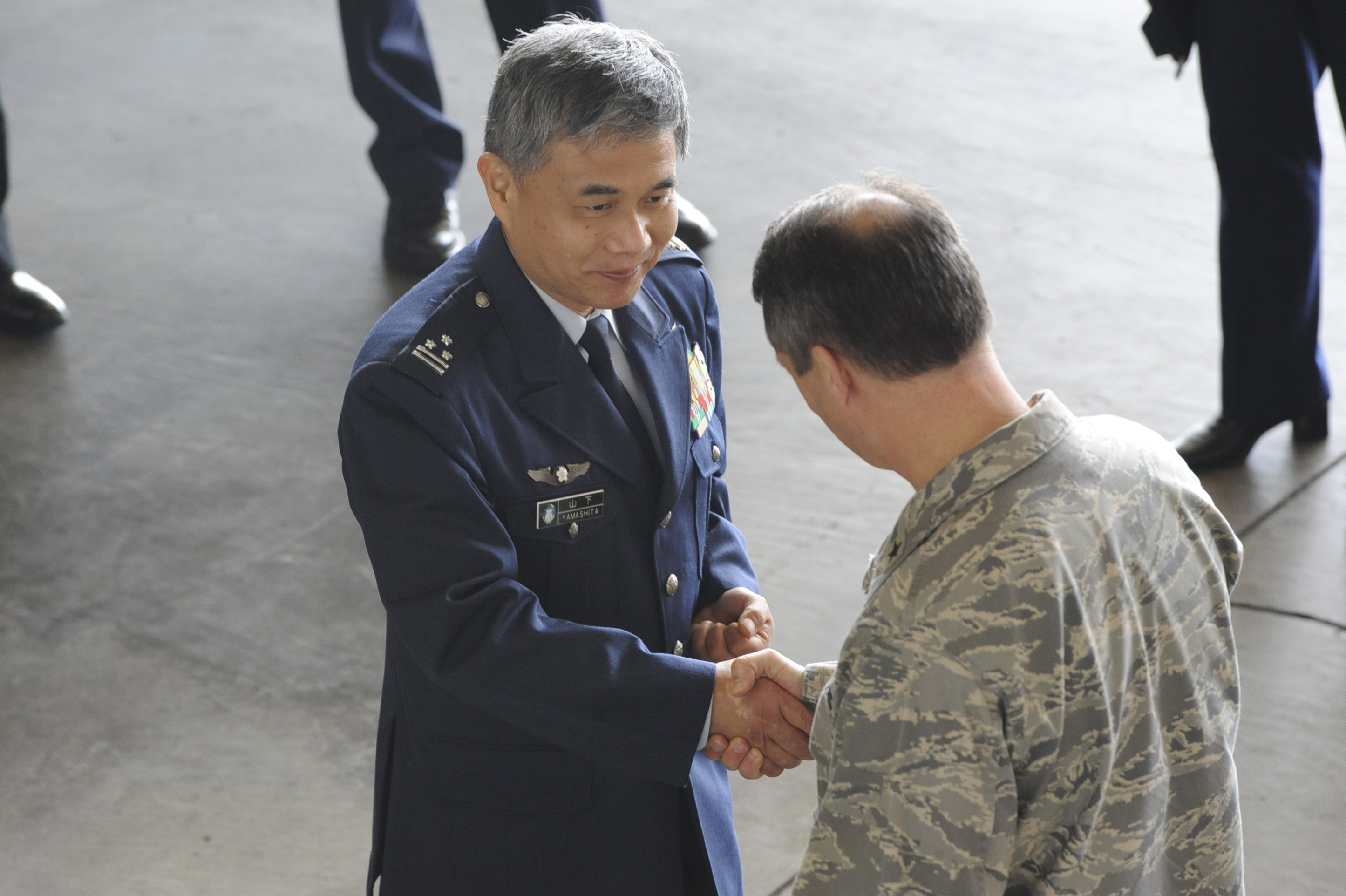 Japanese Defense Intelligence Headquarters personnel visit Kadena ...