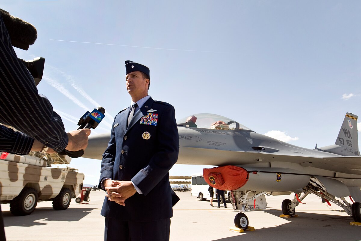 57th Wing welcomes new commander > Nellis Air Force Base > Article Display