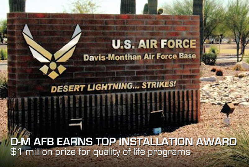 Davis-Monthan AFB wins installation excellence award > Air Force ...