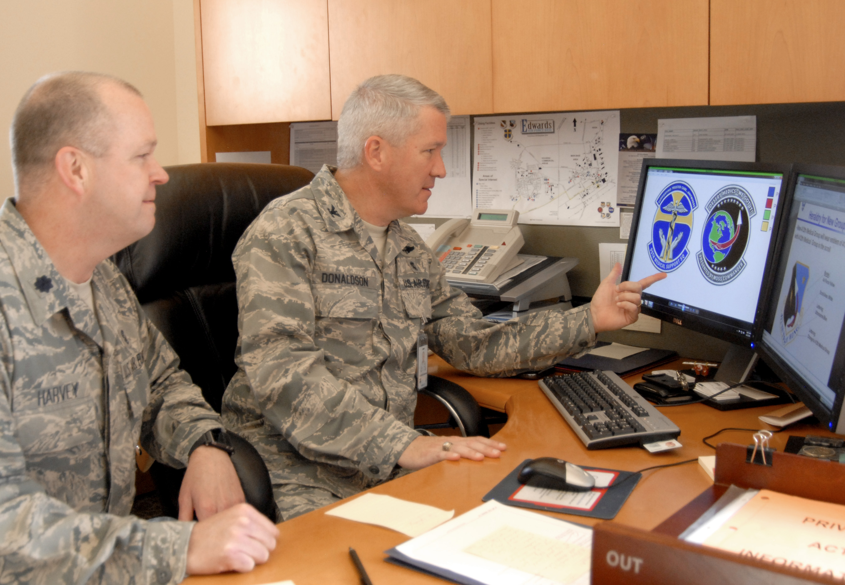 Edwards squadrons create history through heraldry > Edwards Air Force ...