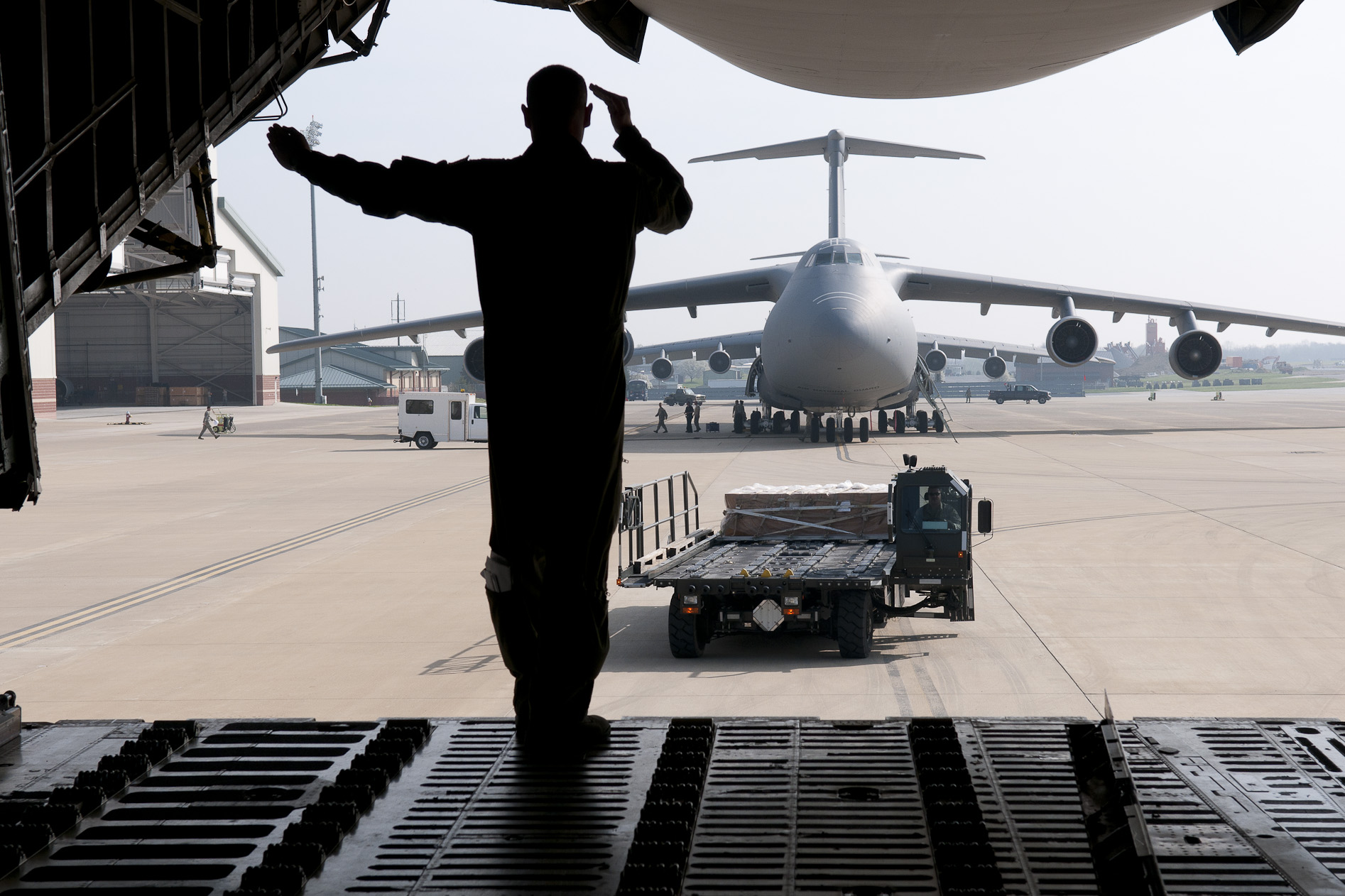 Air Transportation Specialists Keeping Busy at the 167th