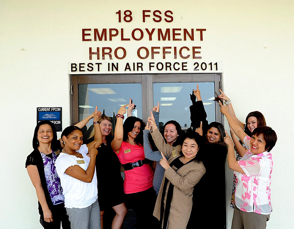 Kadena NAF Human Resources Office best in AF > Kadena Air Base > News