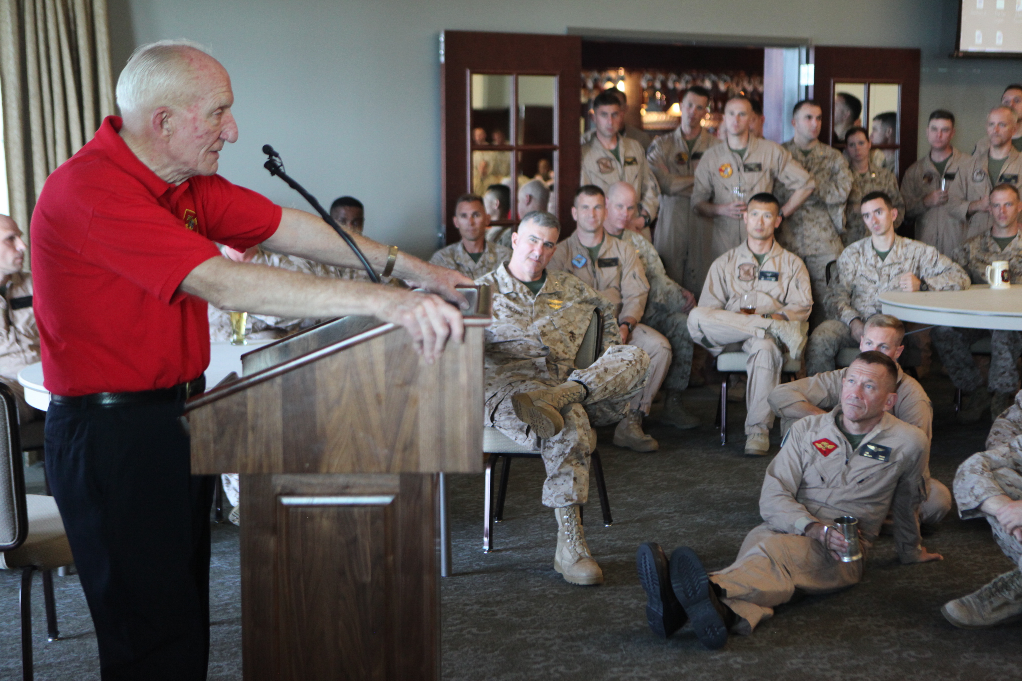 Retired Marine aviator speaks to innovation, dynamics of Marine Corps ...