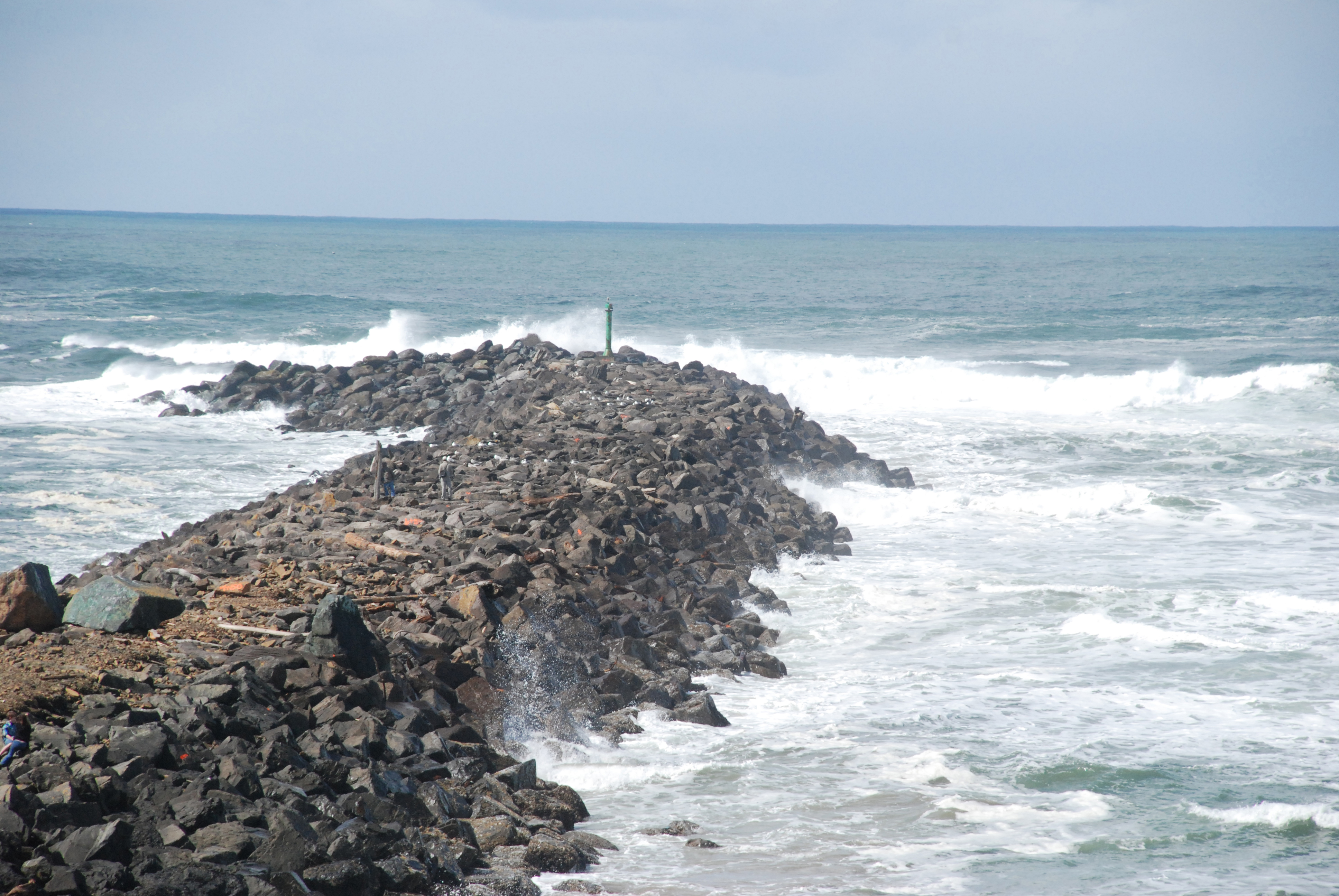 jetty beach structure