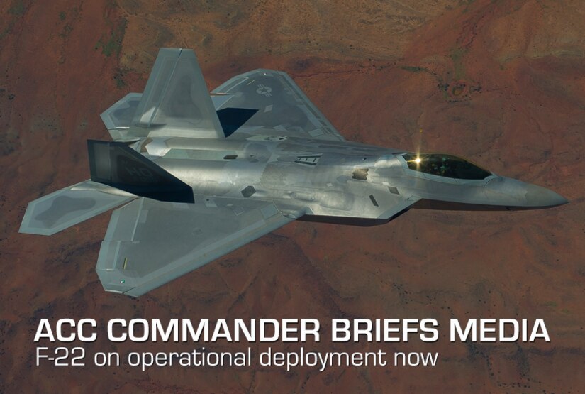ACC confident in F-22 > Air Force Medical Service > Display