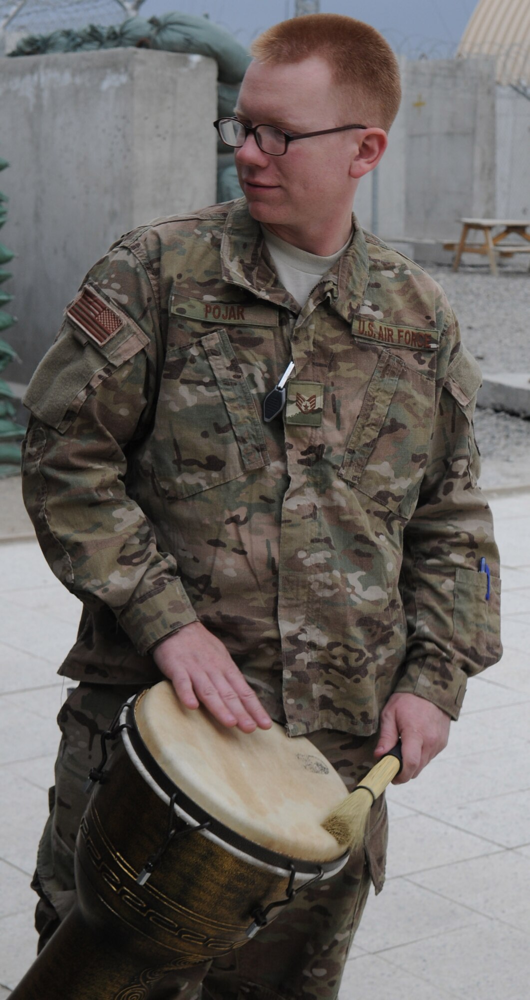 Band offers musical respite from deployed stress > U.S. Air Forces ...