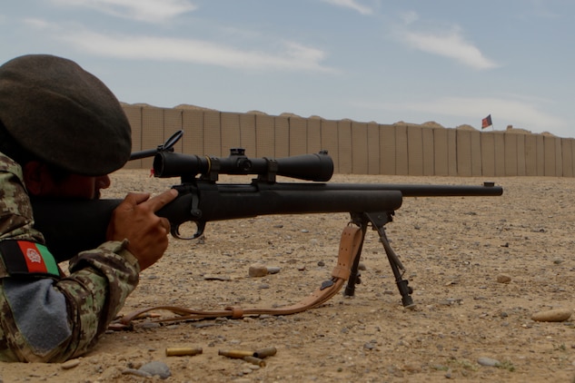 Afghans learn marksmanship from Scout Snipers > 1st Marine Division ...