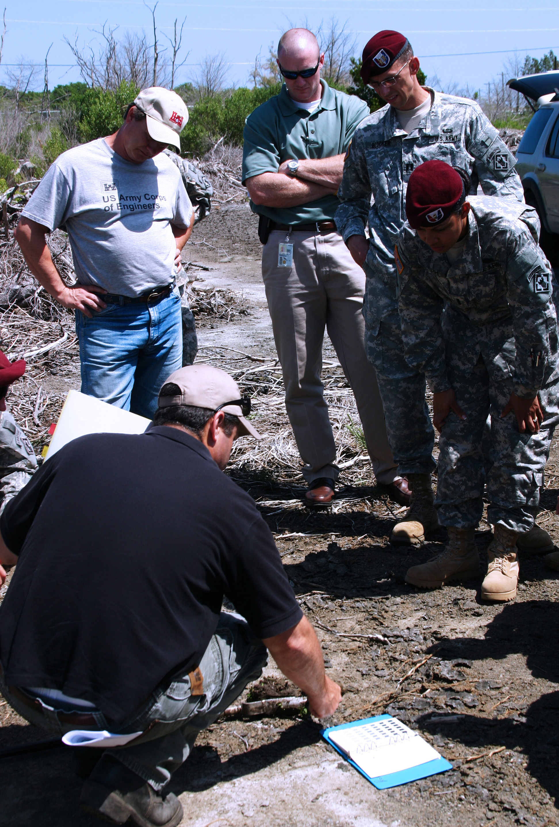 27th Engineer Battalion visited USACE Charleston District
