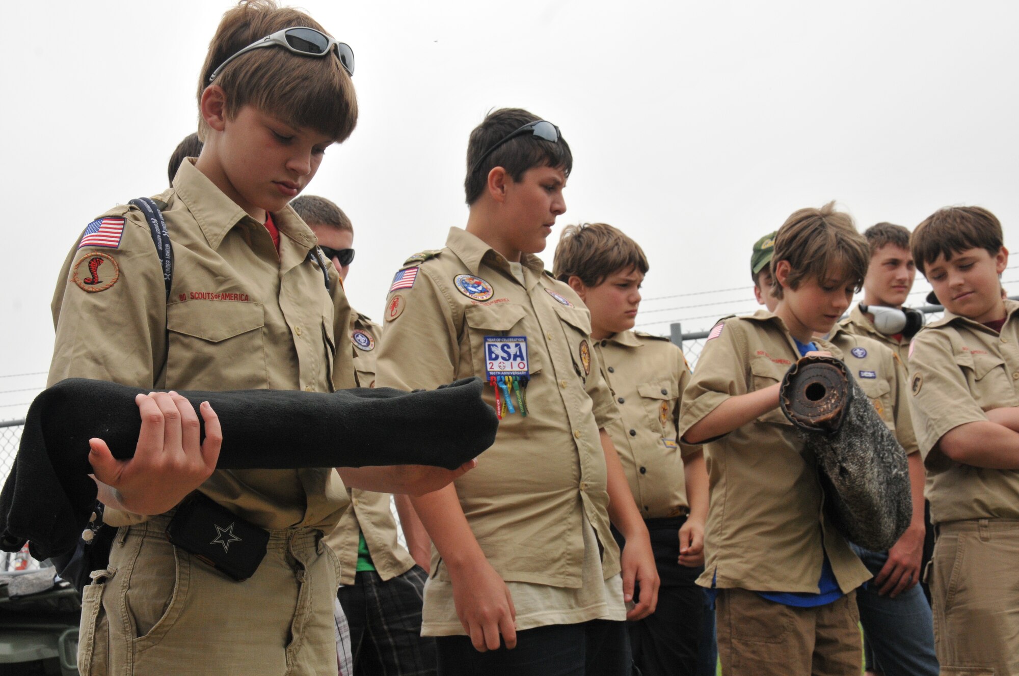 Scouts visit Dover AFB > 512th Airlift Wing > Article Display