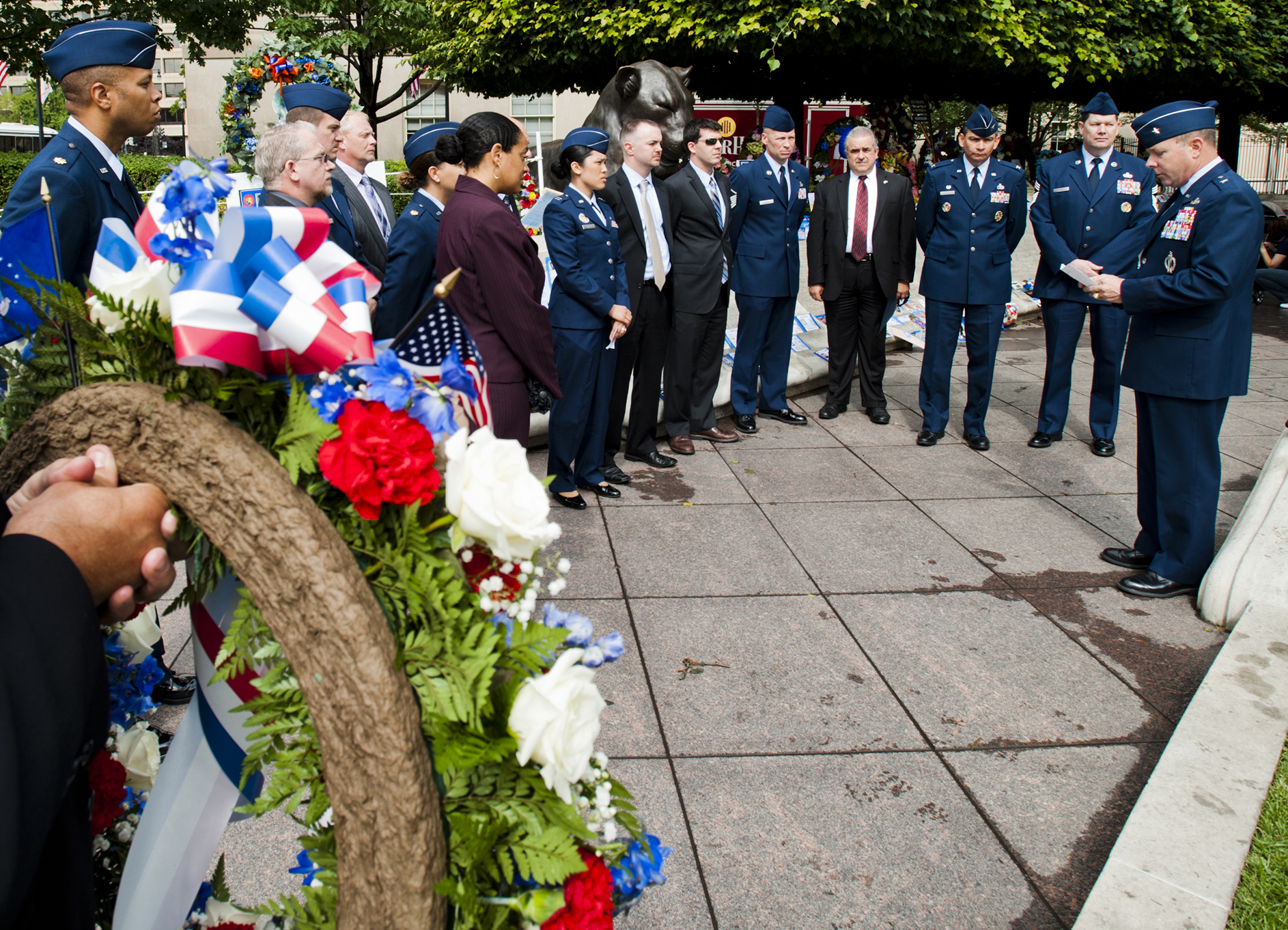OSI HQ members honor OSI's fallen heroes at the National Law ...
