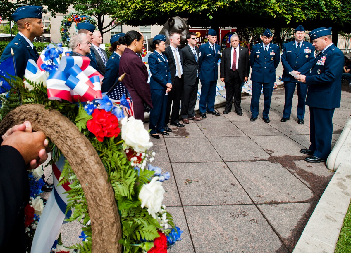 OSI HQ members honor OSI's fallen heroes at the National Law ...