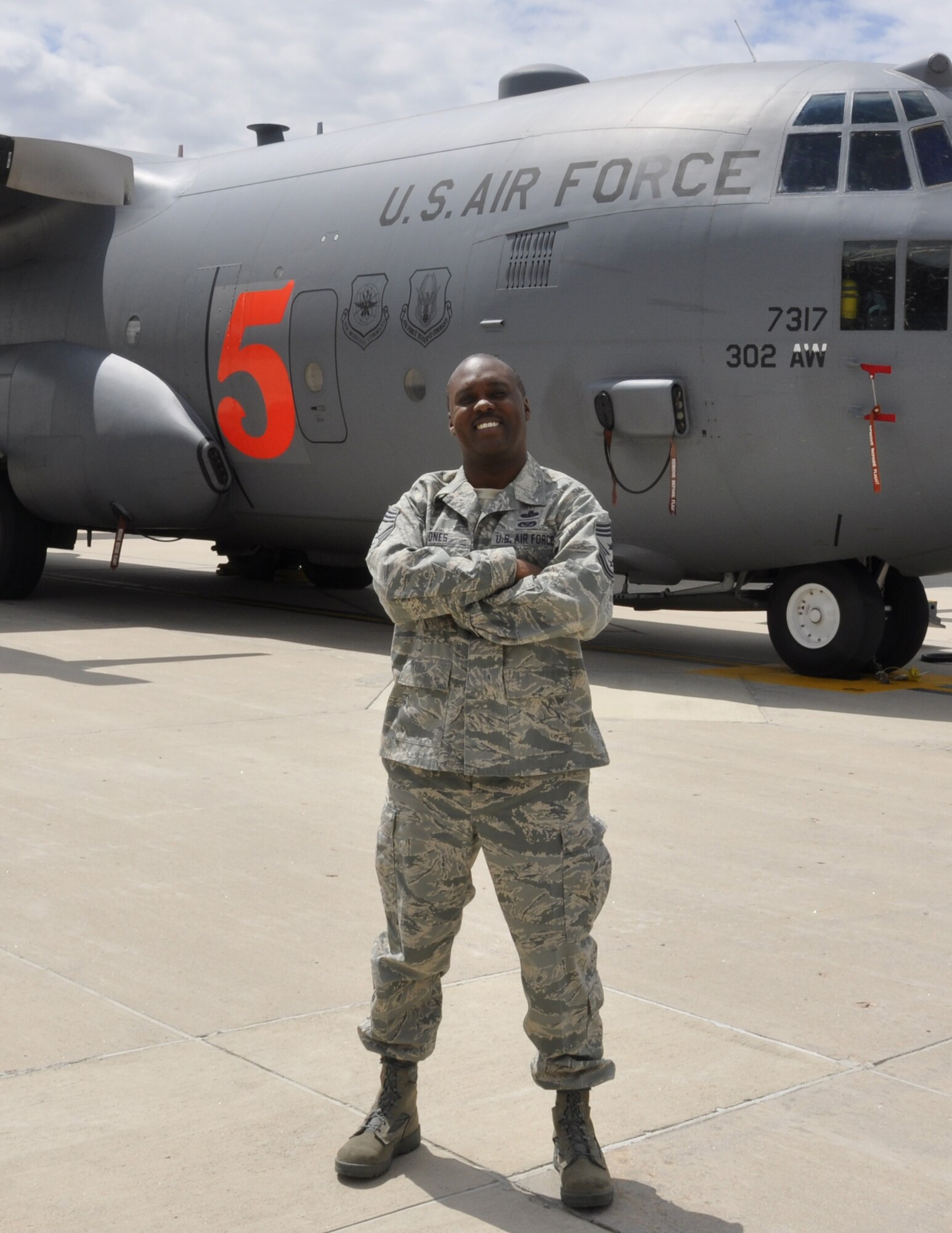 Chief Jones: Ready to lead Wing's enlisted force > 302nd Airlift Wing ...