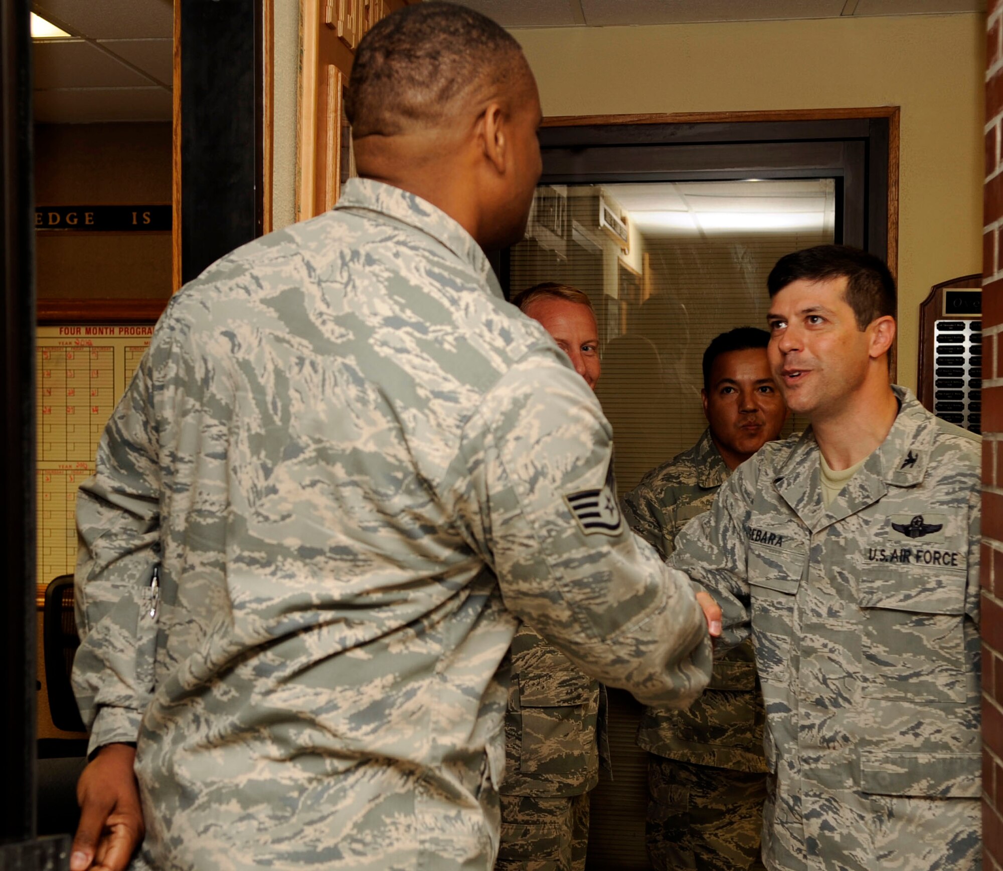 Col. Gebara visits Fuels Airmen > Barksdale Air Force Base > Display